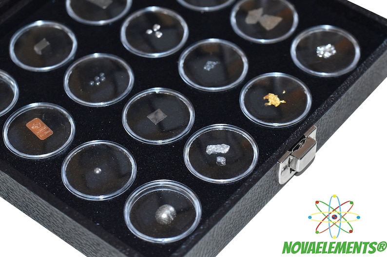 Case With 24 Elements of the Periodic Table, Set 24 Chemical Elements ...