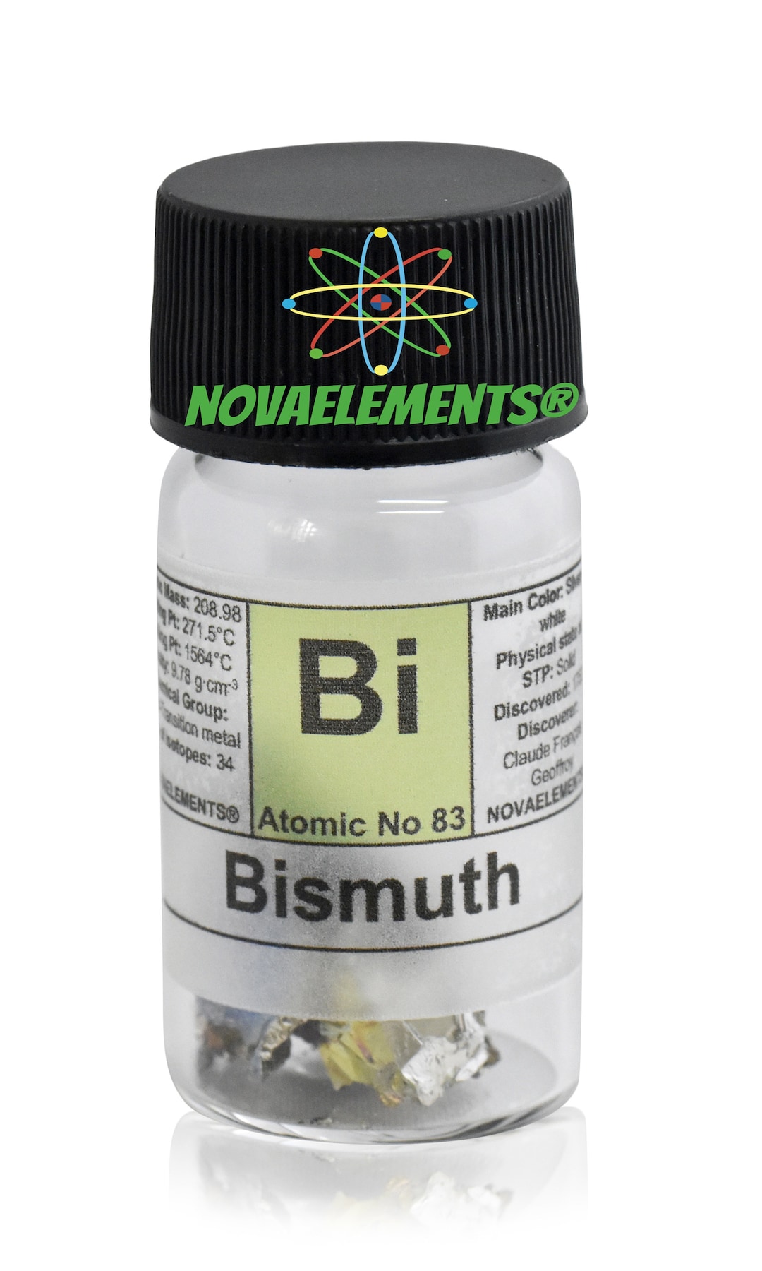 Bismuth Metal Element 83, Periodic Table of the Elements, Bismuth ...