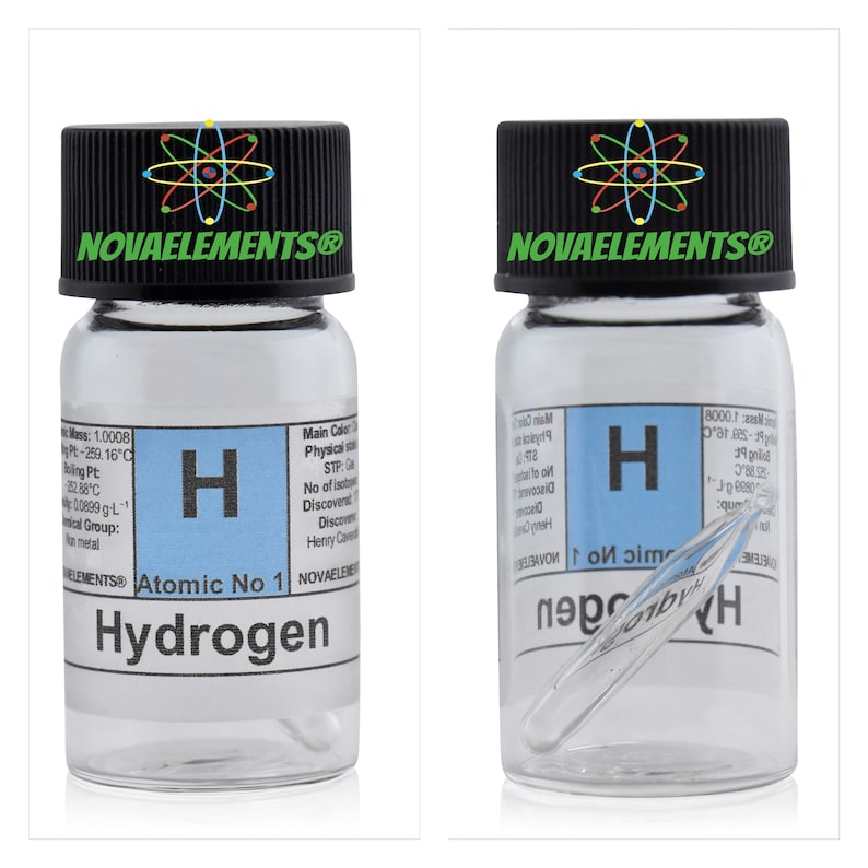 Hydrogen Rarefied Gas Element 1, Periodic Table of the Elements ...
