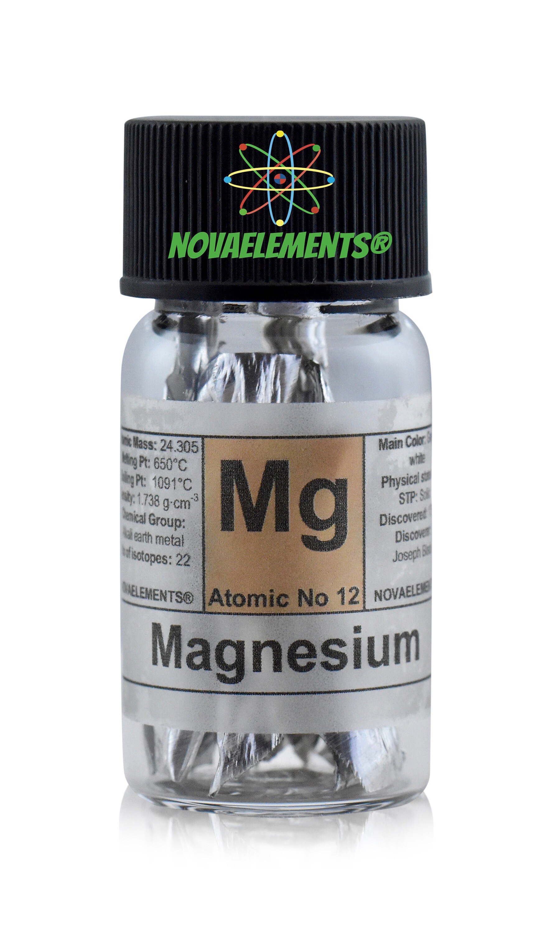 Metallic Magnesium Element 12 Periodic Table of the Elements - Etsy