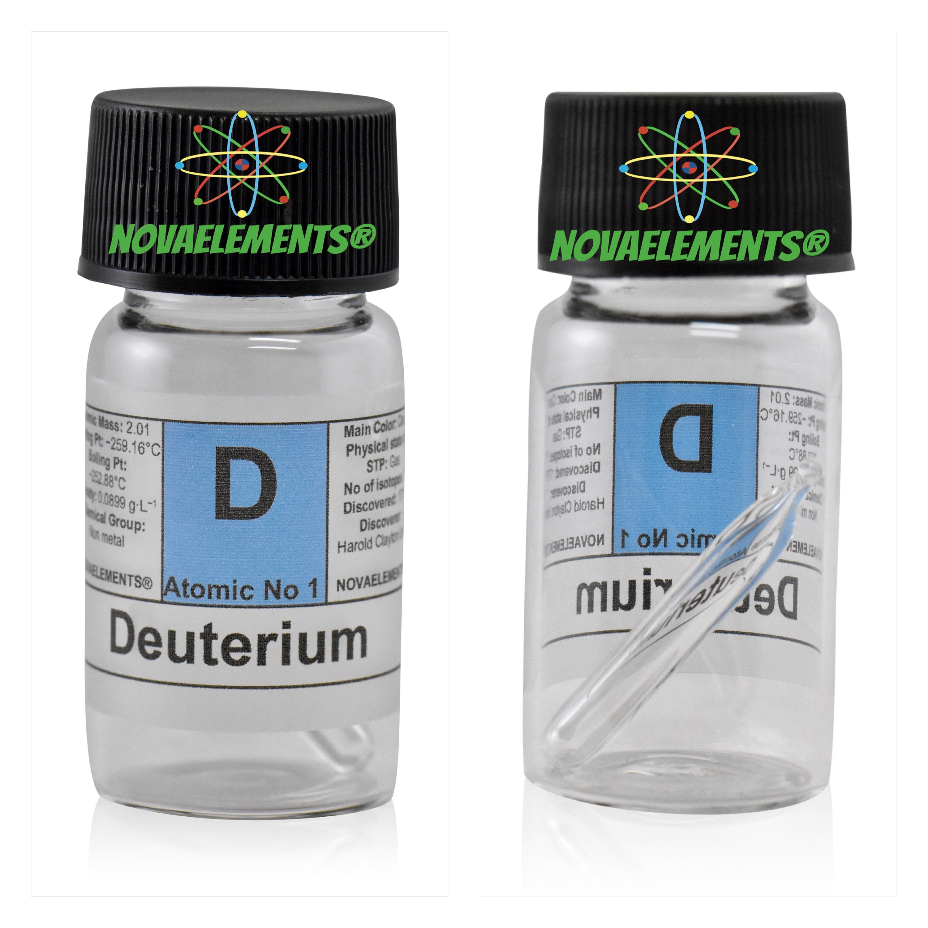 Deuterium Rarefied Gas Isotope Hydrogen, Periodic Table of the Elements ...