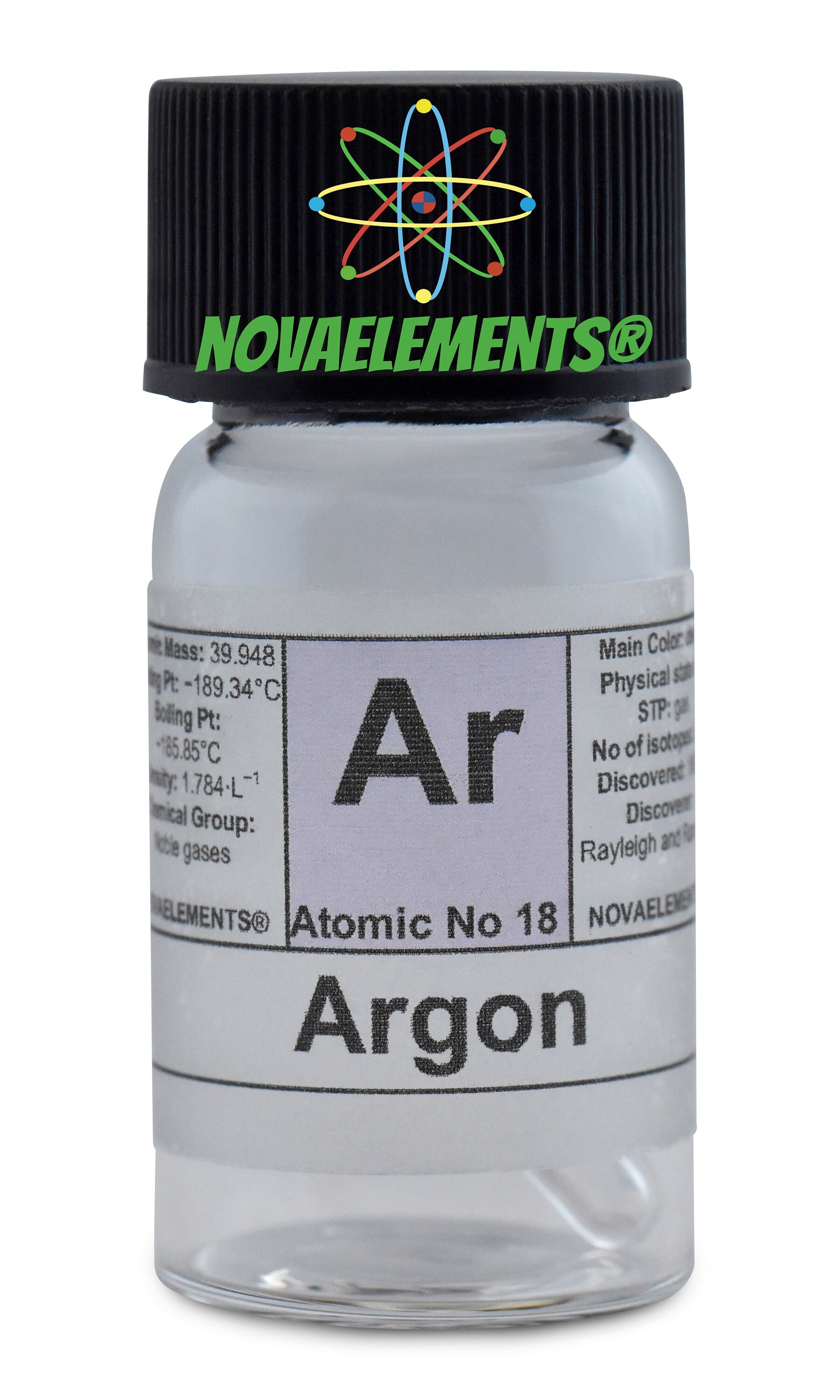 Argon Rarefied Gas Element 18, Periodic Table of the Elements, Argon ...