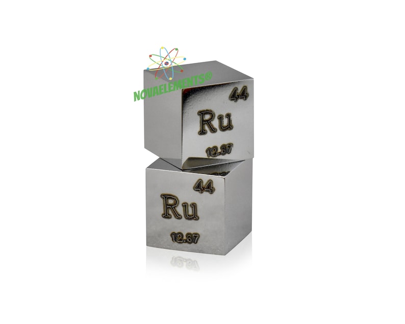 Ruthenium Cube Density 10x10x10mm, Ruthenium Metal, Ruthenium Metallic ...