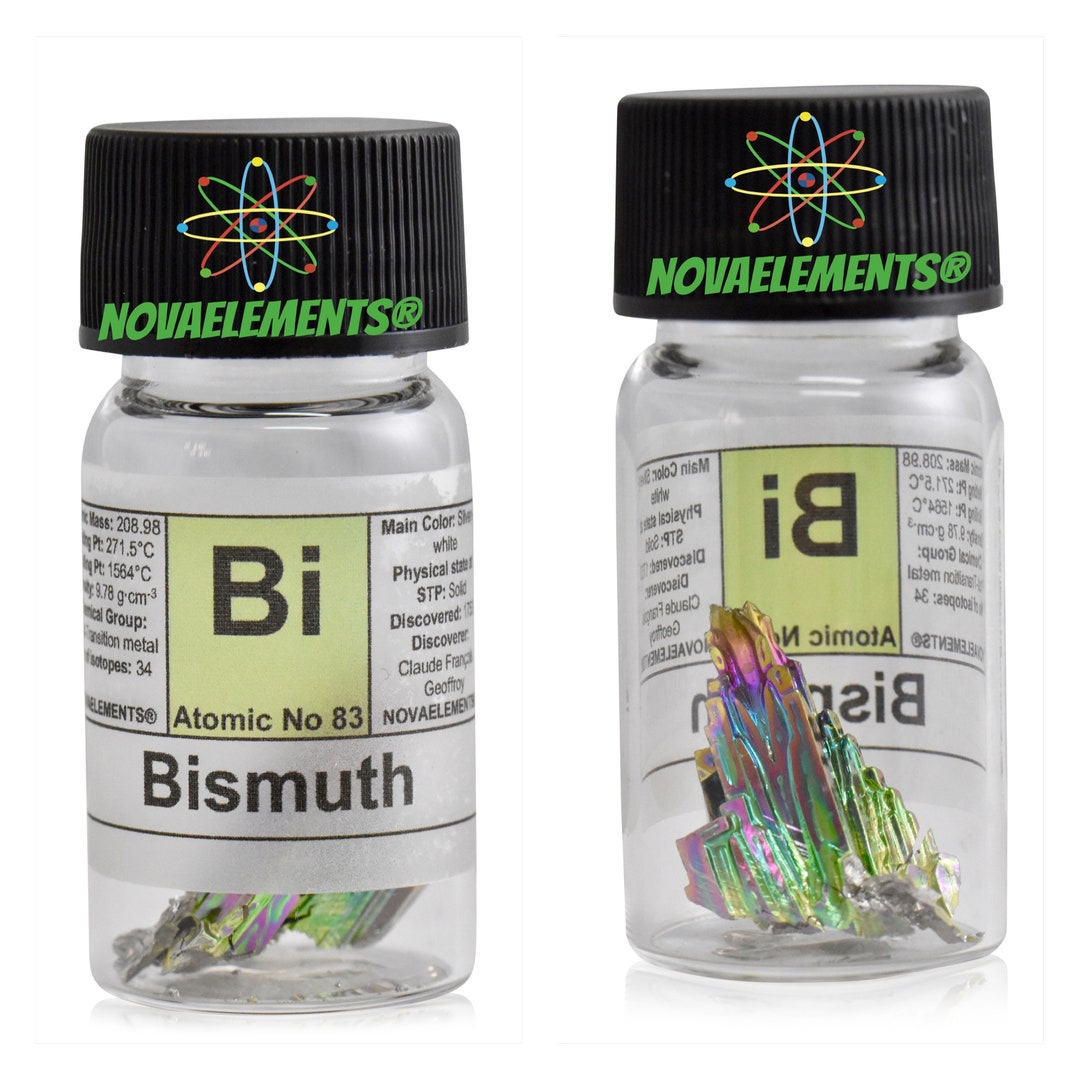 Bismuth Metal Element 83, Periodic Table of the Elements, Bismuth ...