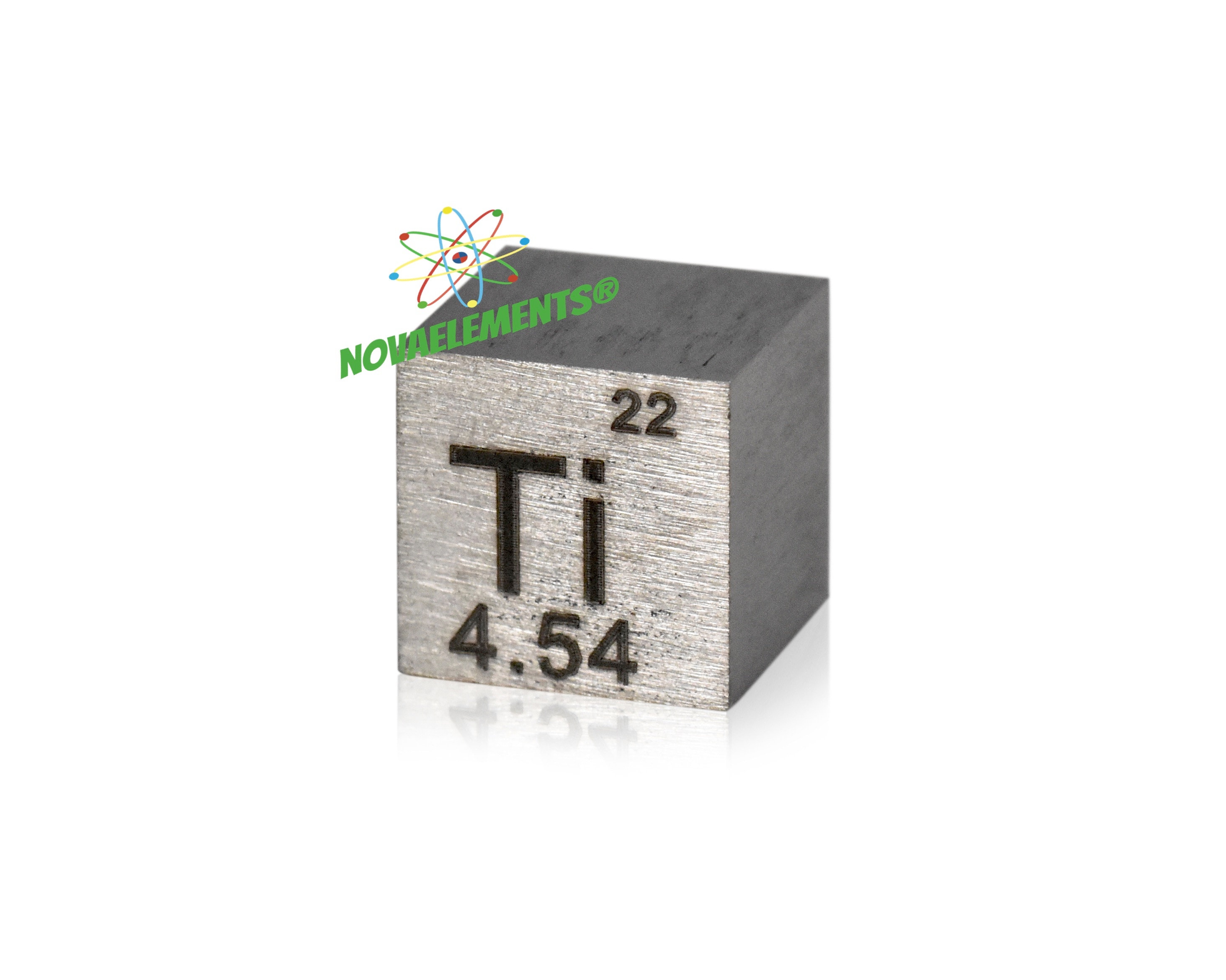 Titanium Cube Density 10x10x10mm, Periodic Table of Elements, Titanium ...