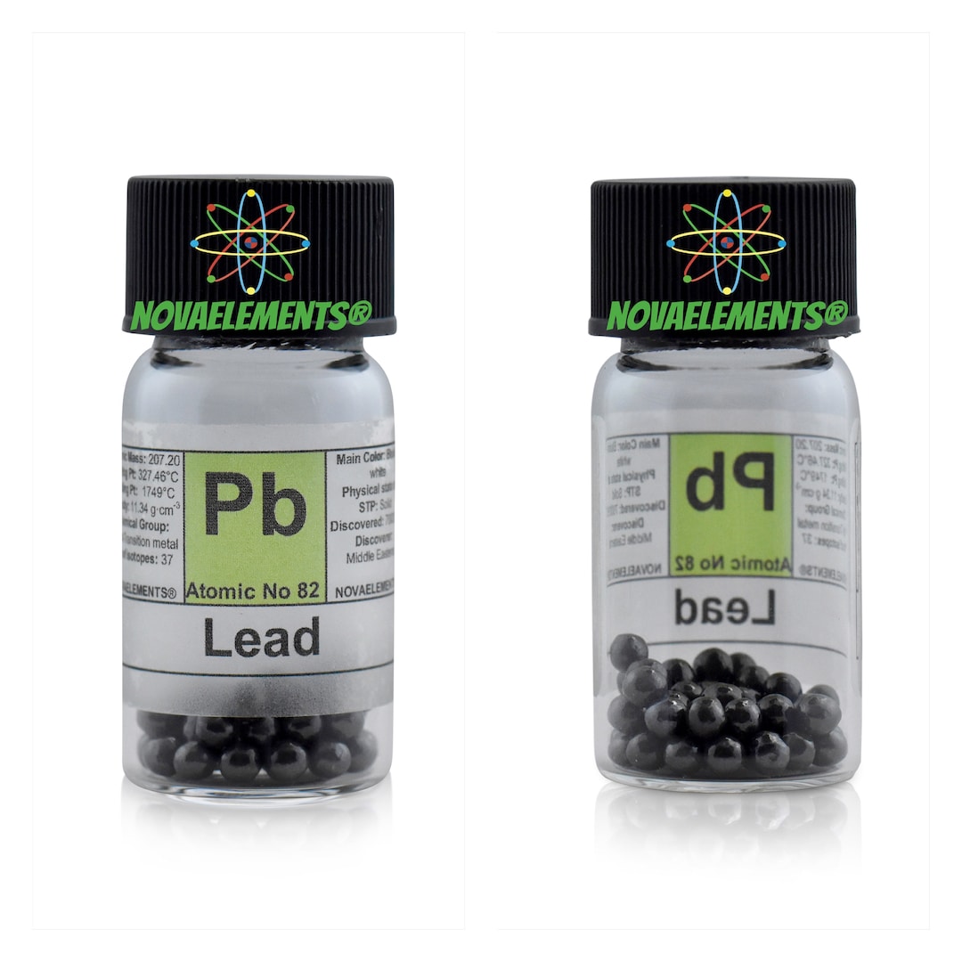 Metallic Lead Element 82, Periodic Table of Elements, Lead Metal, Lead ...