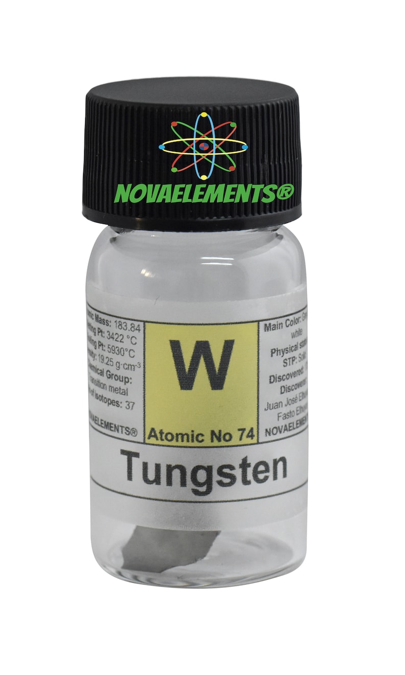 Tungsten Metal Element 74, Periodic Table of the Elements, Tungsten ...