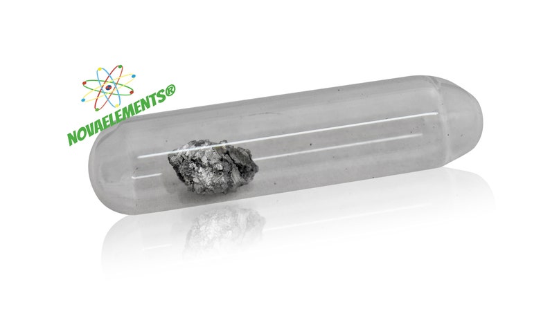 Metallic Lutetium Element 71, Periodic Table of the Elements, Shiny ...