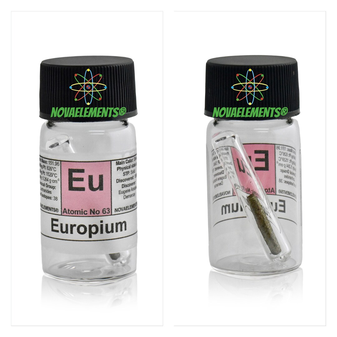 Europium Metallic Element 63, Periodic Table of the Elements, Europium ...