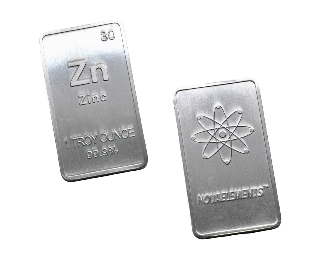 Zinco Lingotto, Tavola Periodica Degli Elementi, Zinco Metallico ...