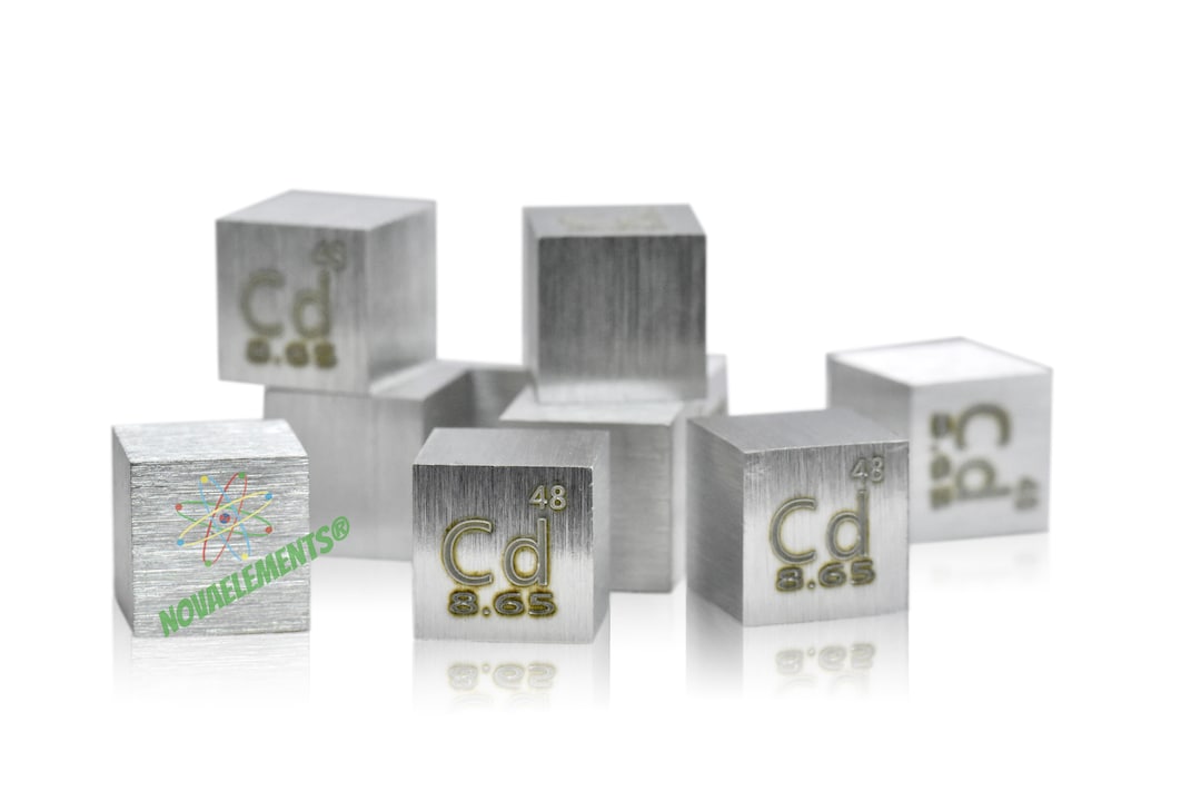 Cadmium Cube Density 10x10x10mm, Periodic Table of the Elements ...