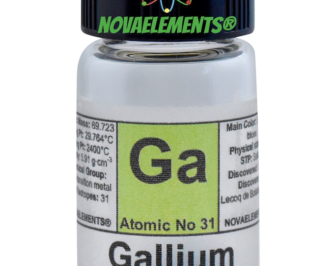 Natural Gallium 99.99% Element Ga Pure in Periodic Element Tile. - Etsy