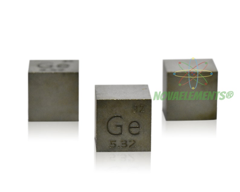 Germanium Cube Density 10x10x10mm, Periodic Table of Elements ...