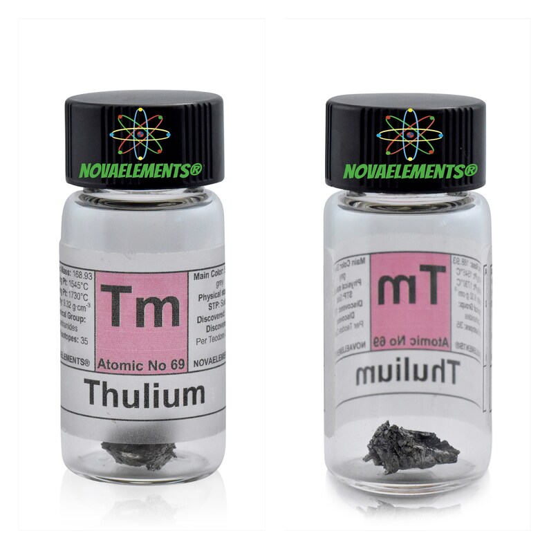 Thulium Metal Element 69, Periodic Table of the Elements, Thulium Metal ...