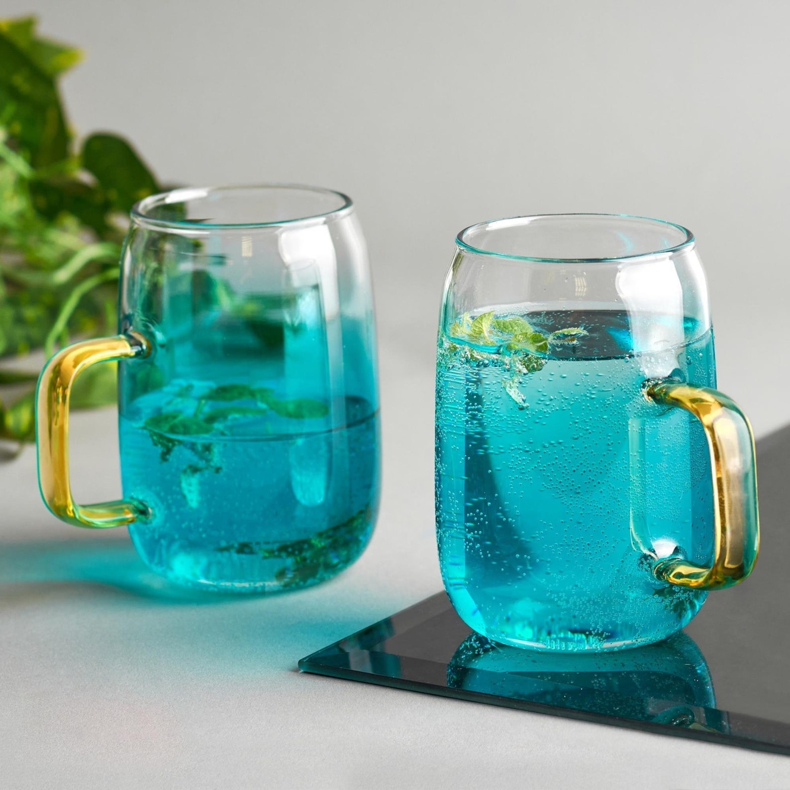 Glass Water Pitcher Jar 1.5 L and 2 Glasses 300 Ml - Etsy