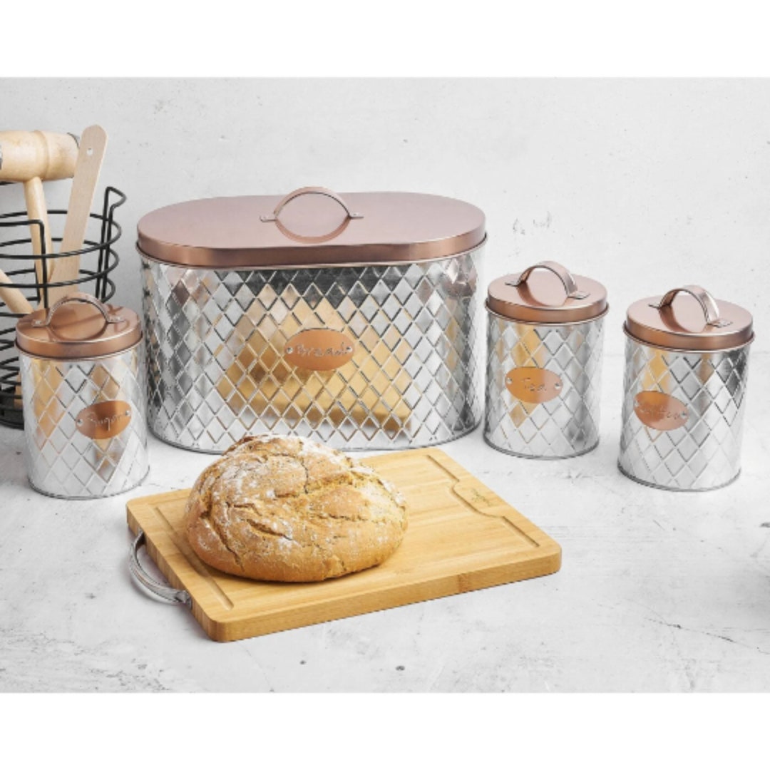 Steel Bread Box, Farmhouse Kitchen Storage, House Warming Gift - Etsy