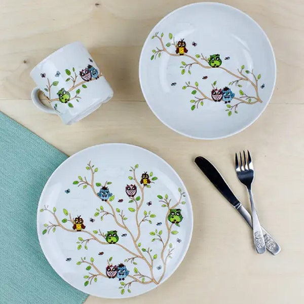 Animal Tea Set - Etsy