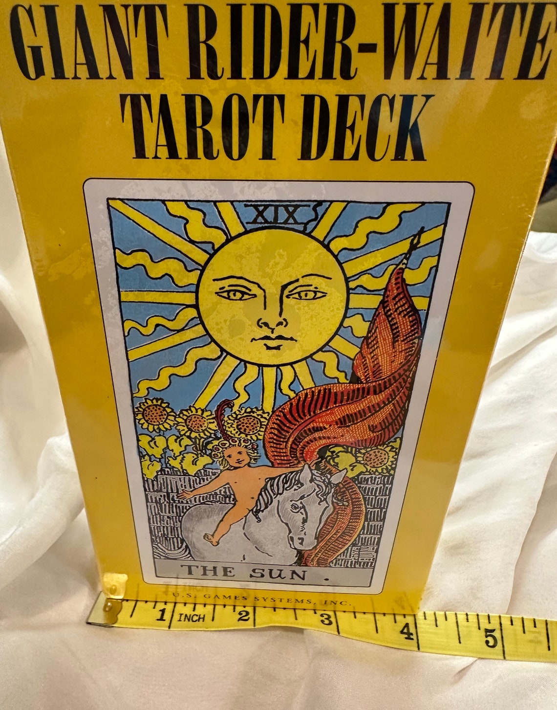 Giant Rider-waite Tarot Deck: 78 Lg. Size Tarot Cards W/ Enclosed Guide ...