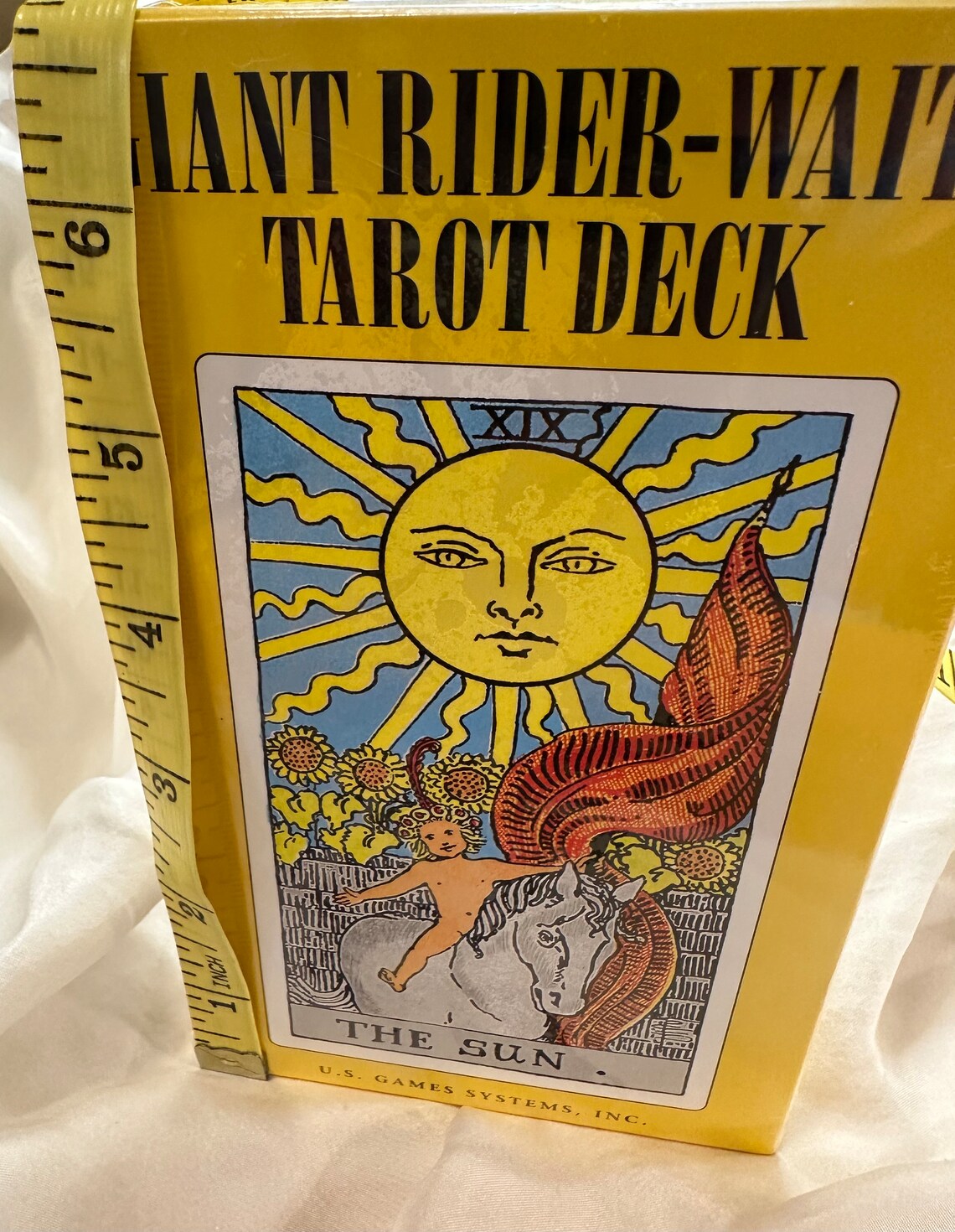Giant Rider-waite Tarot Deck: 78 Lg. Size Tarot Cards W/ Enclosed Guide ...