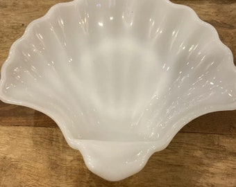 Milk Glass Shell | Etsy
