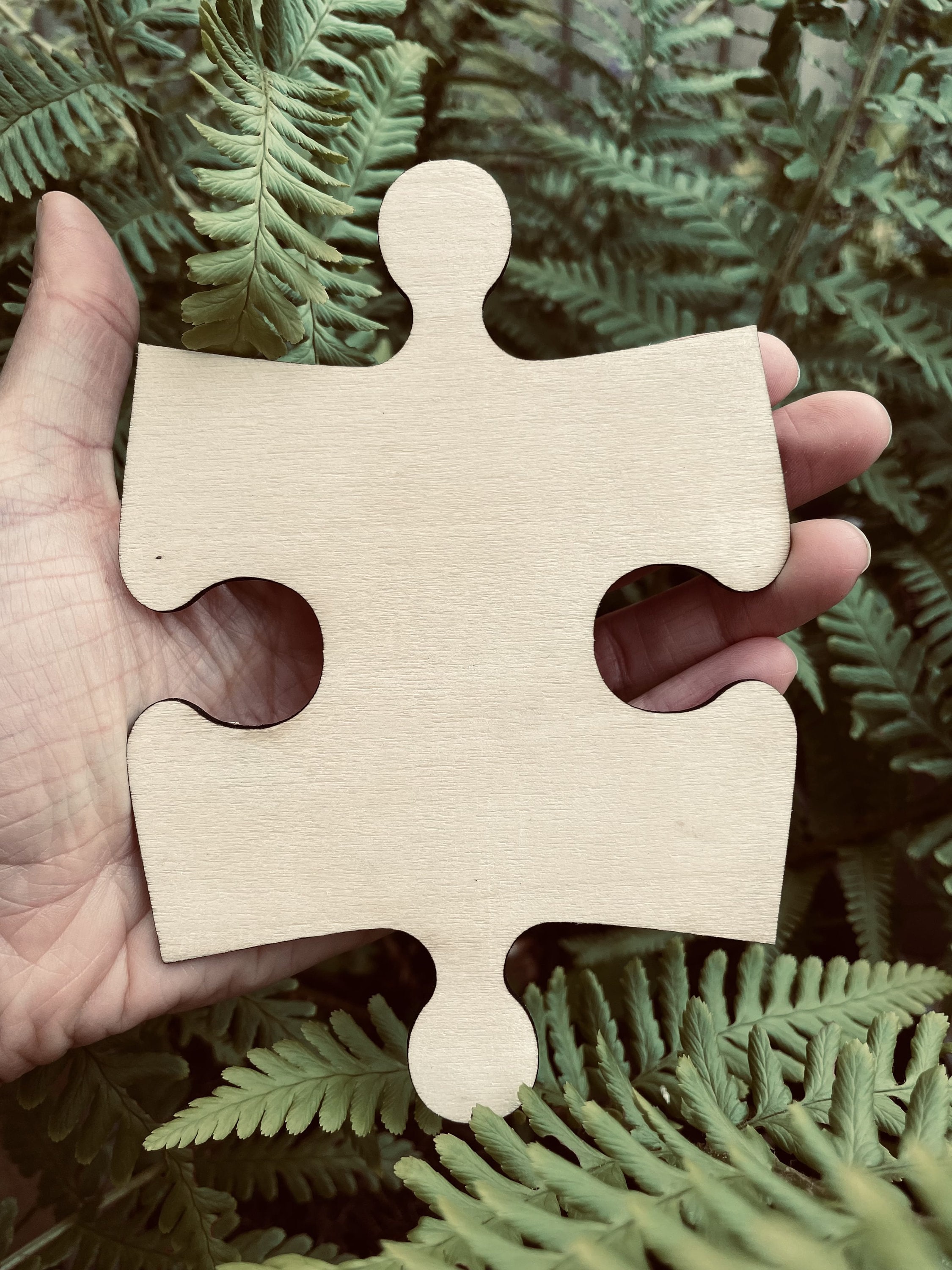 10x Wooden Jigsaw Puzzle Piece Shapes From 40mm Wide 3mm - Etsy