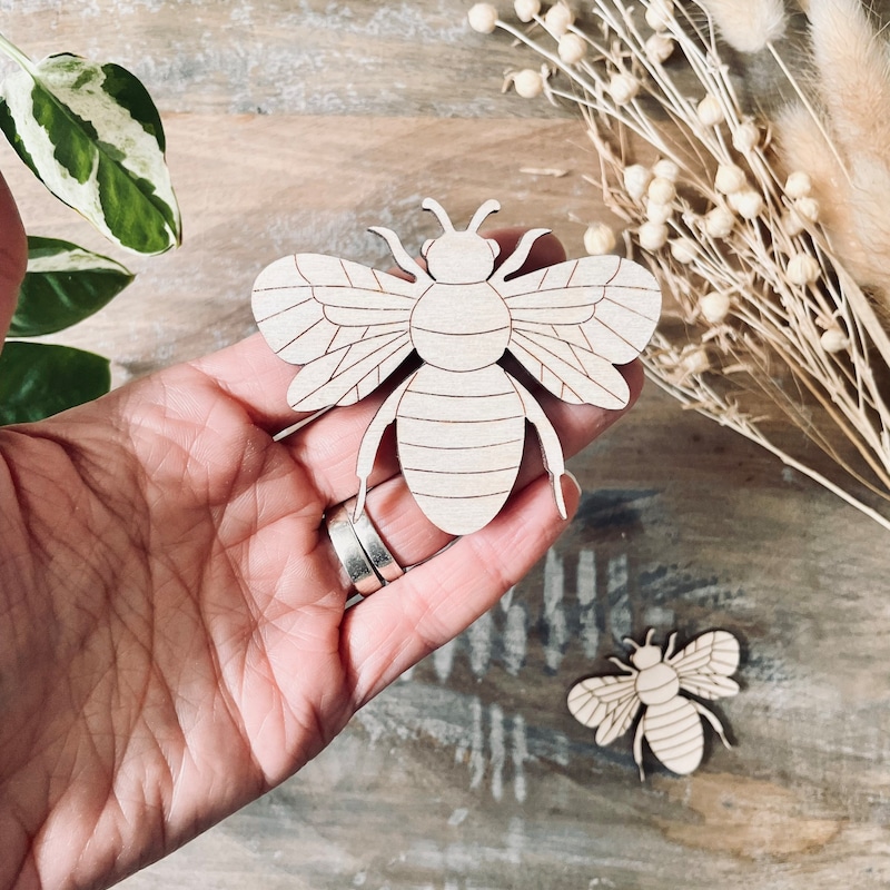 Wooden Bees - Etsy