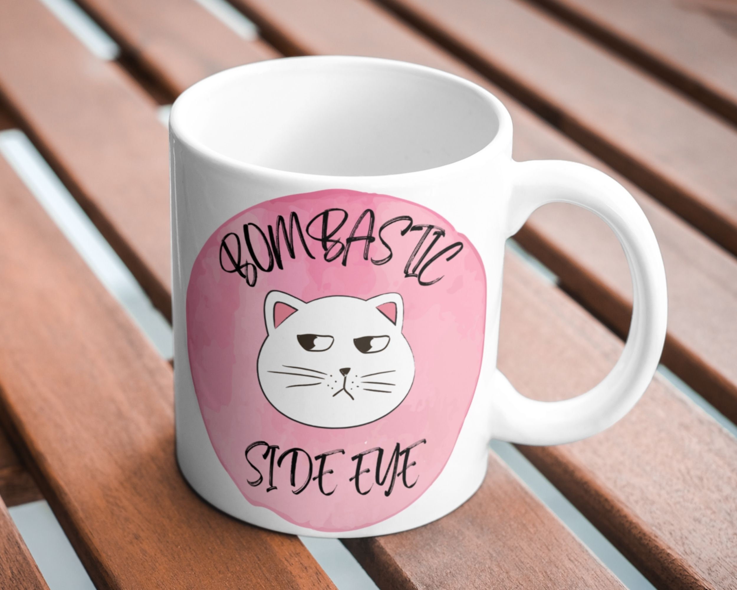 Bombastic Side Eye Design Png. Cat With Side Eye Sublimation - Etsy