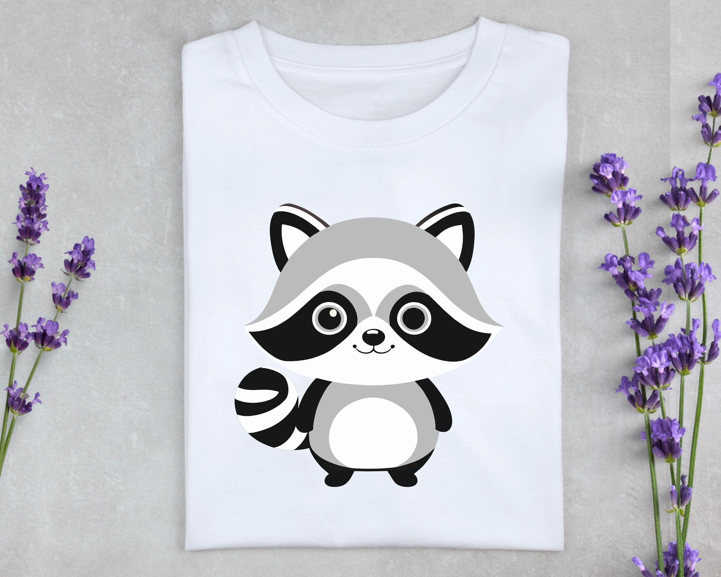 Layered Cute Racoon SVG Adorable Cut File for Cricut & - Etsy