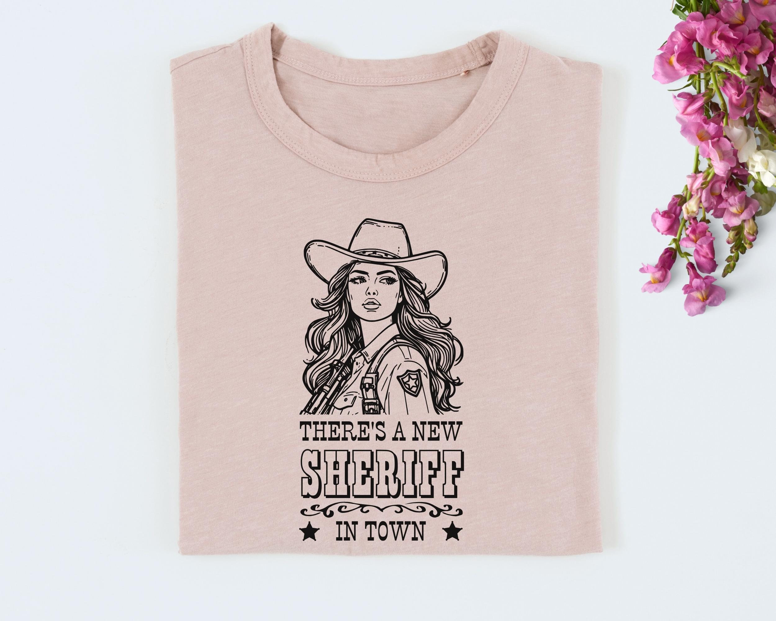 Empowering Female Sheriff SVG, New Sheriff in Town Digital Design, Cut ...