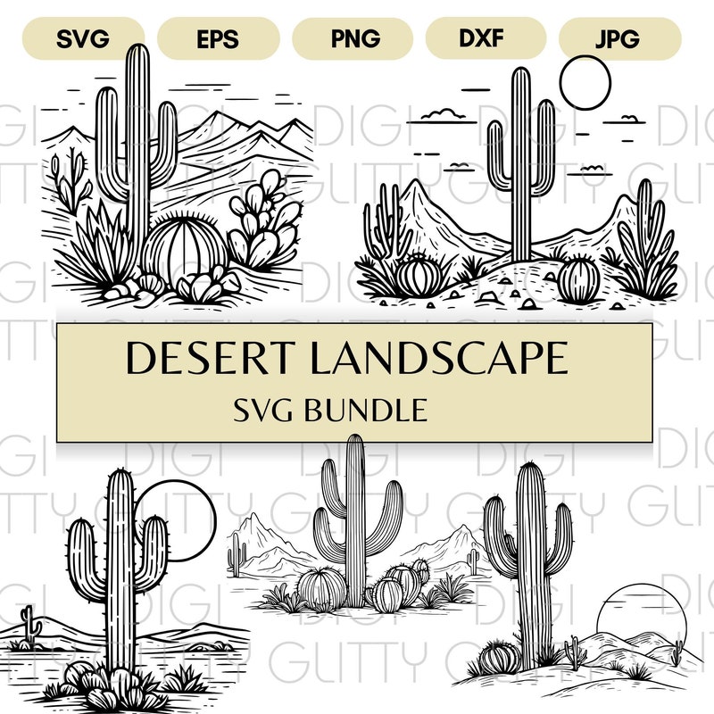 Landscape Svg - Etsy