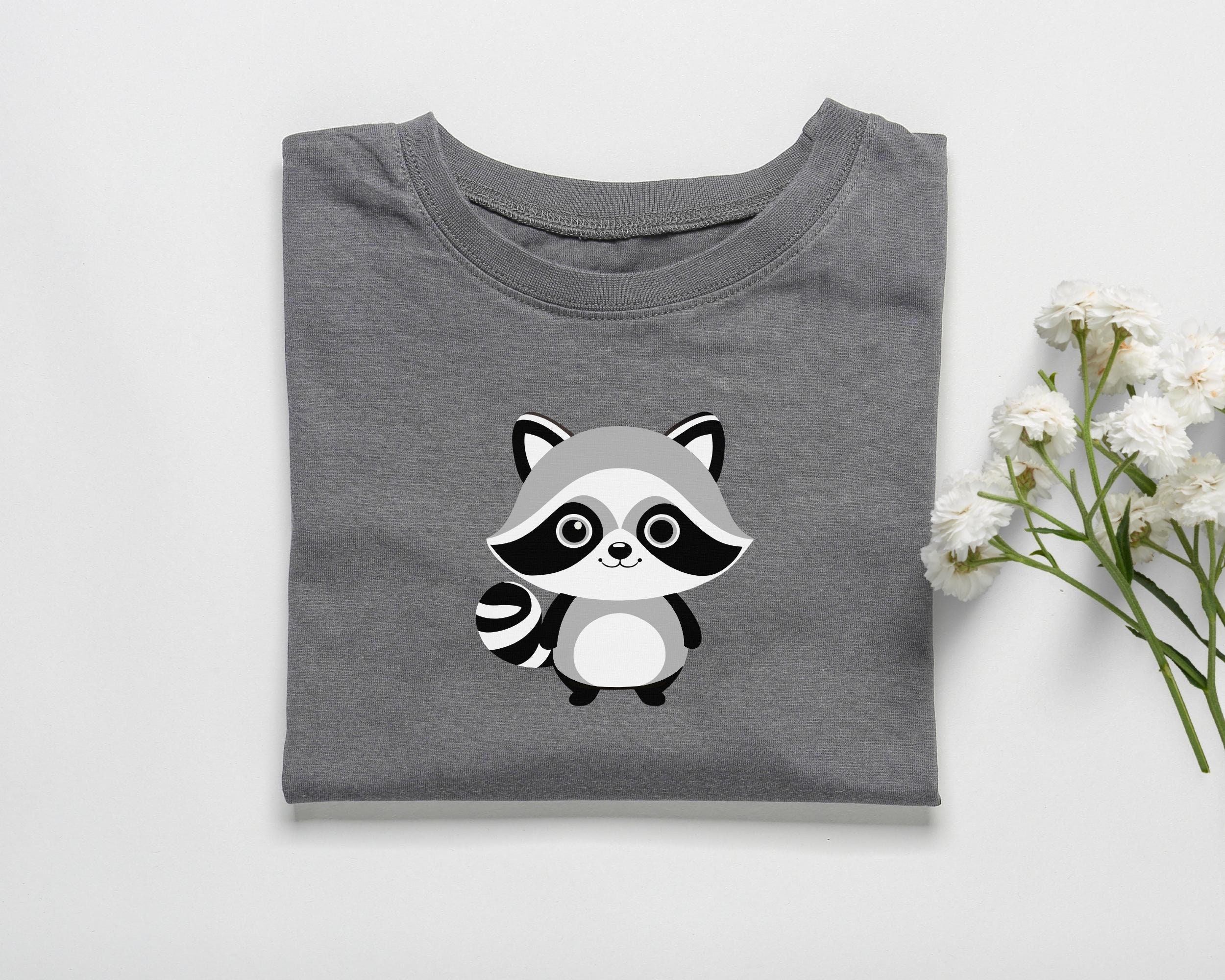 Layered Cute Racoon SVG Adorable Cut File for Cricut & - Etsy