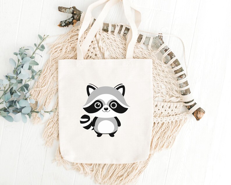 Layered Cute Racoon SVG Adorable Cut File for Cricut & - Etsy