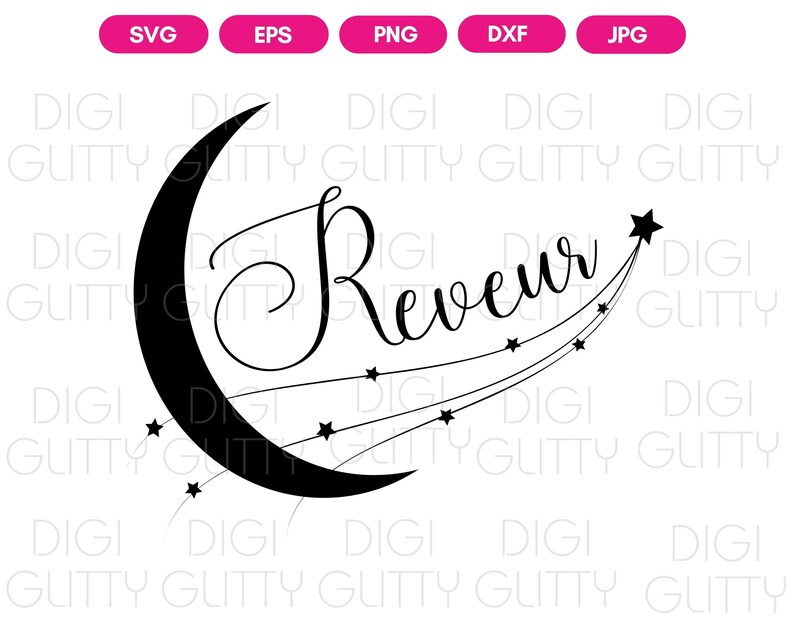 Reveur SVG, Dreamer Typography Cut File for Laser Cutting, Cricut ...
