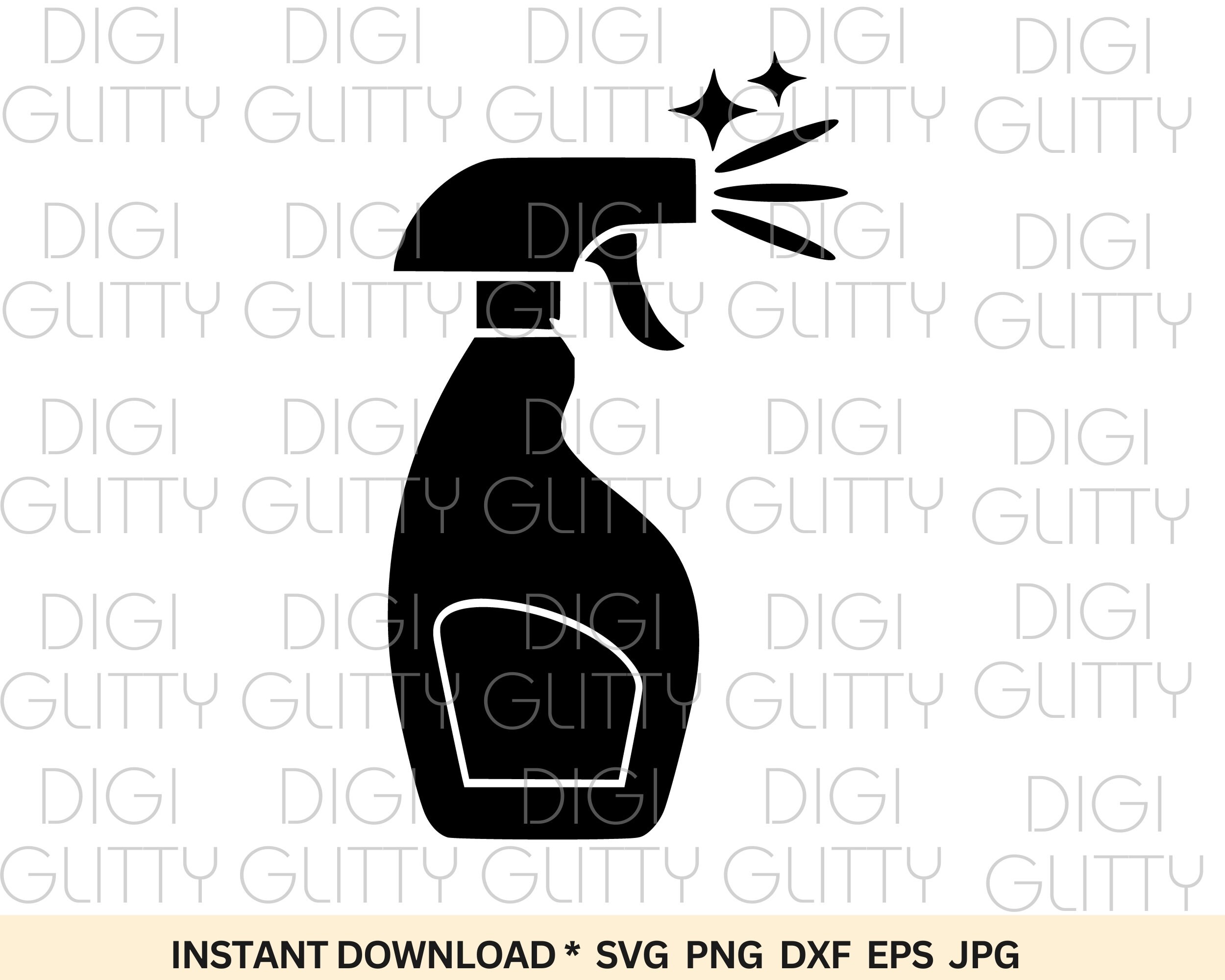 Cleaning SVG Icon Bundle, Clean Clipart, 11 Cut Files for Cricut ...