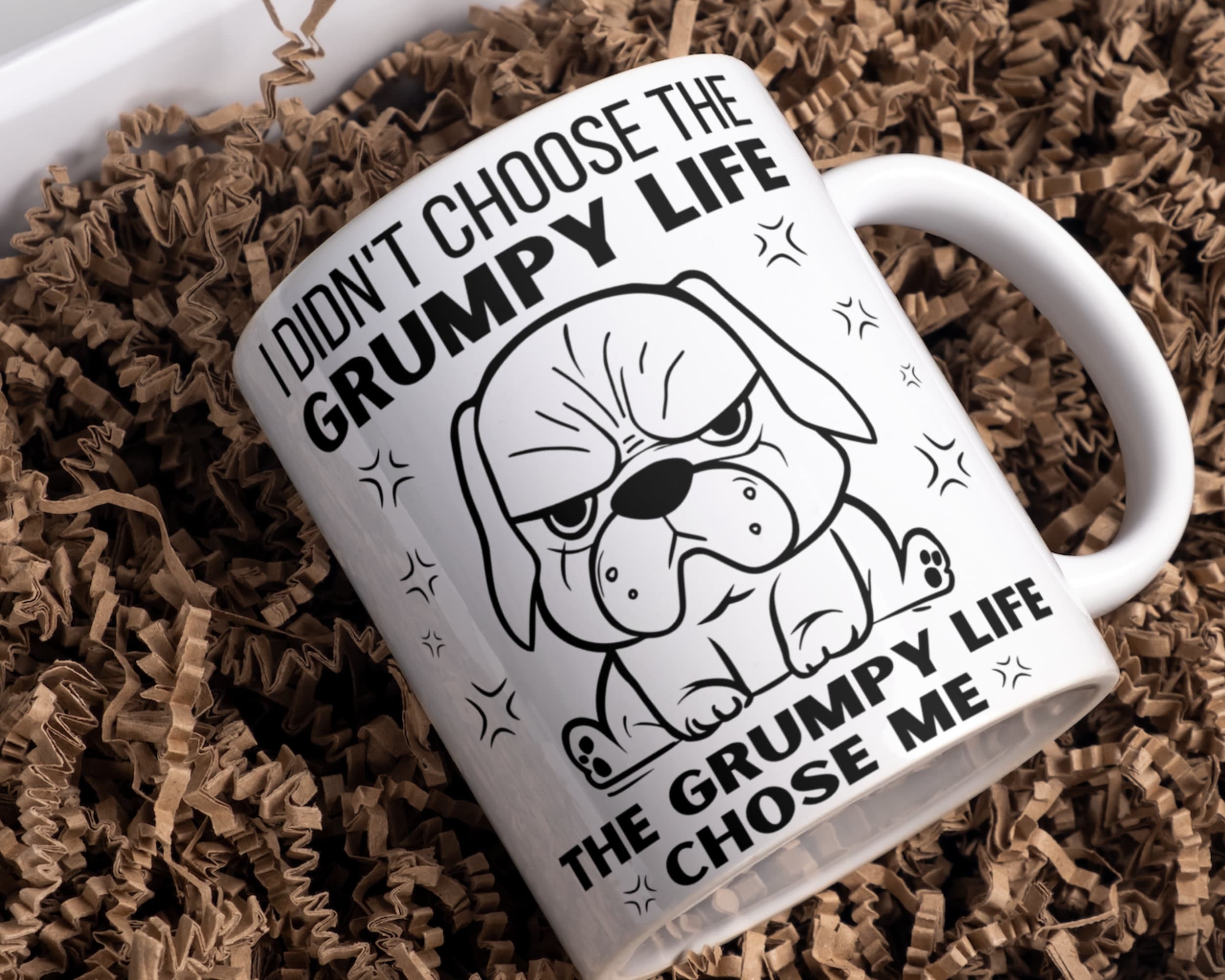 Grumpy Svg Design i Didn't Choose the Grumpy Life, the Grumpy Life ...
