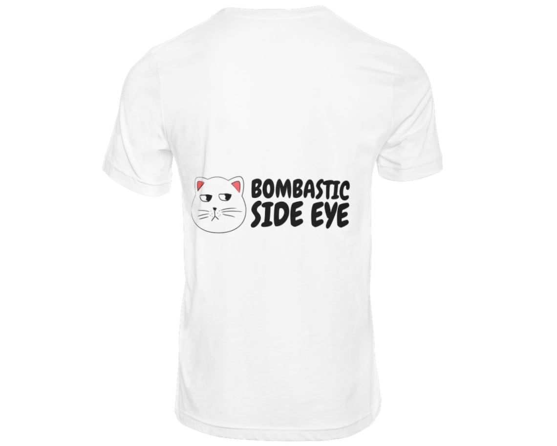 Bombastic Side Eye Sublimation Png Svg, Cat Side-eye Clipart, Instant ...