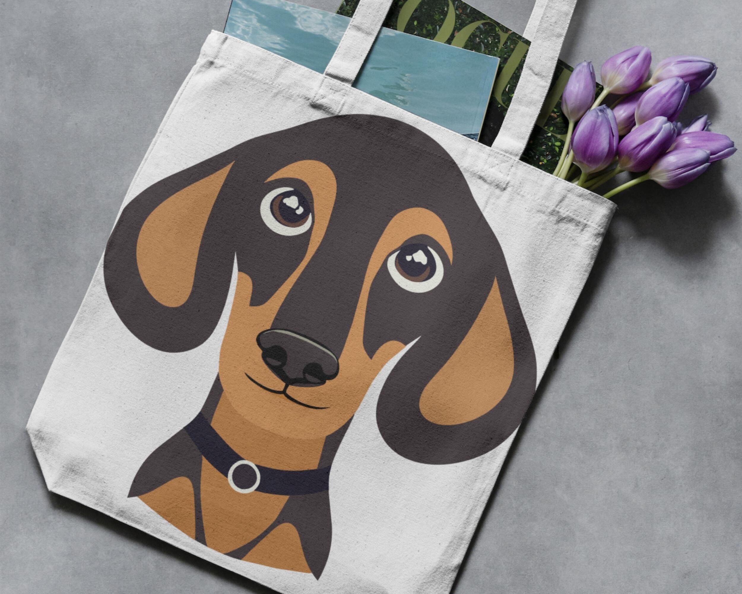 Cute Wiener Dog Face SVG Cut File for Cricut & Silhouette - Etsy