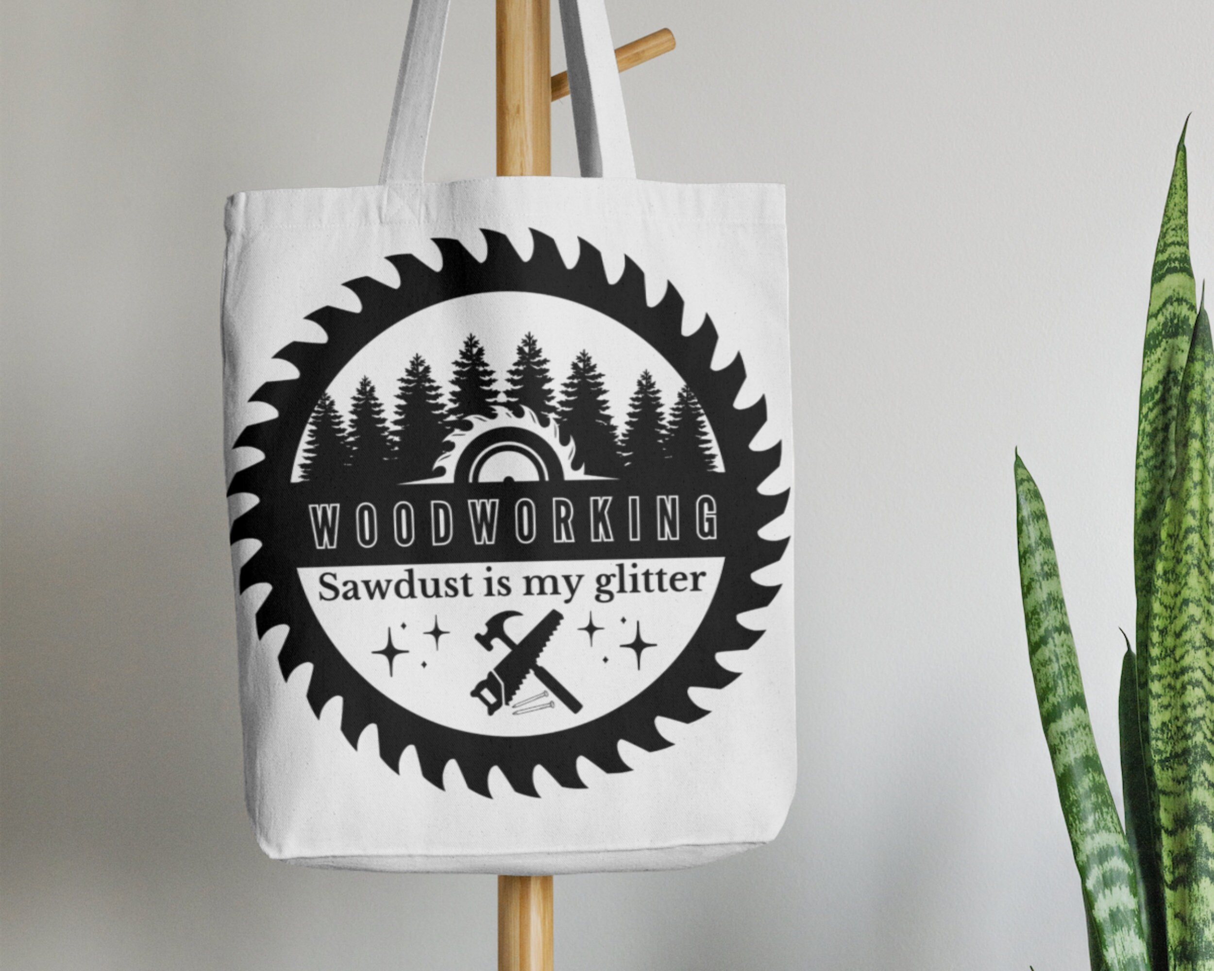 Woodworking SVG With Quote sawdust is My Glitter, Design for ...