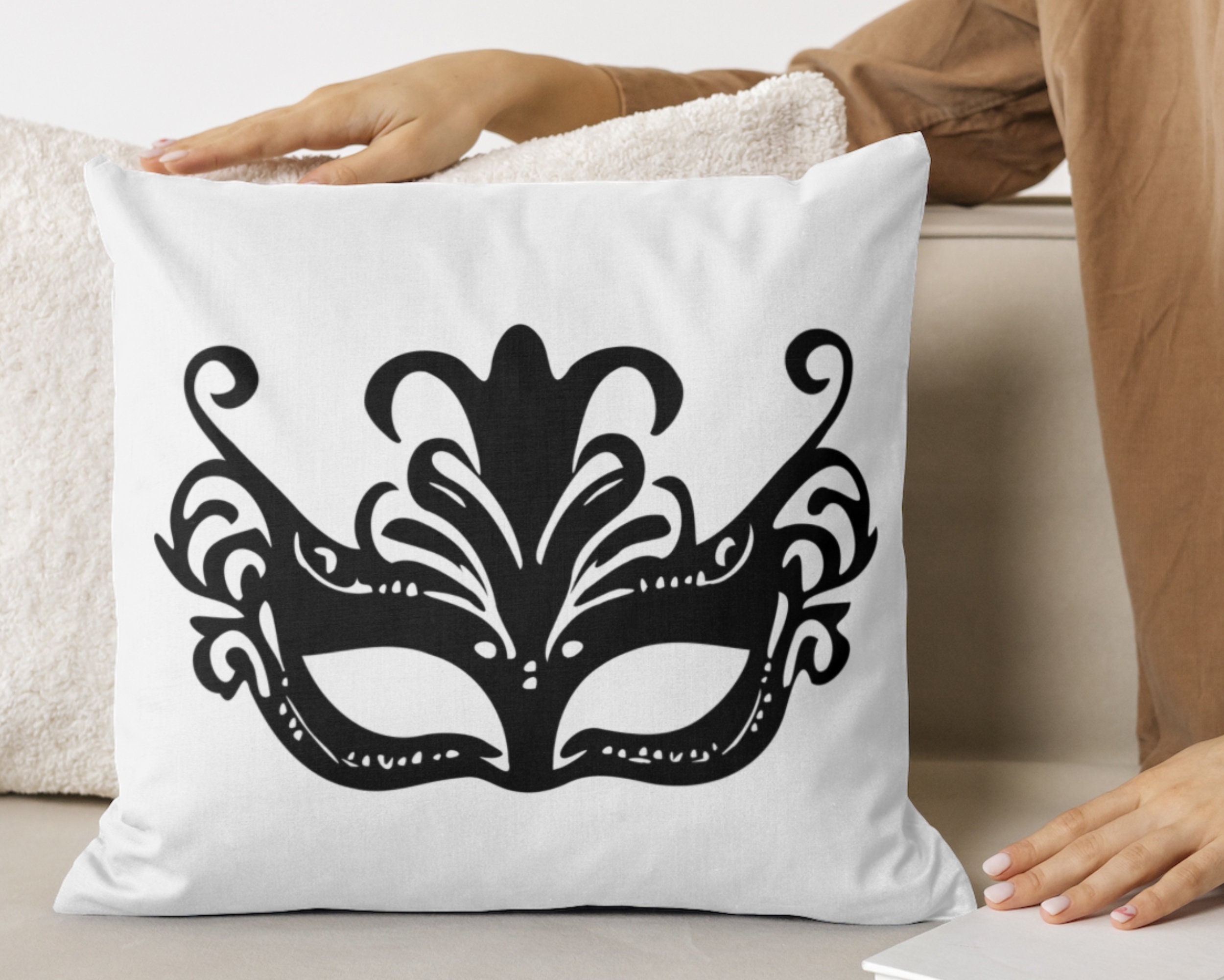 Masquerade Svg Mask Bundle, 4 Cut Files, Carnival Mask Designs, Direct ...