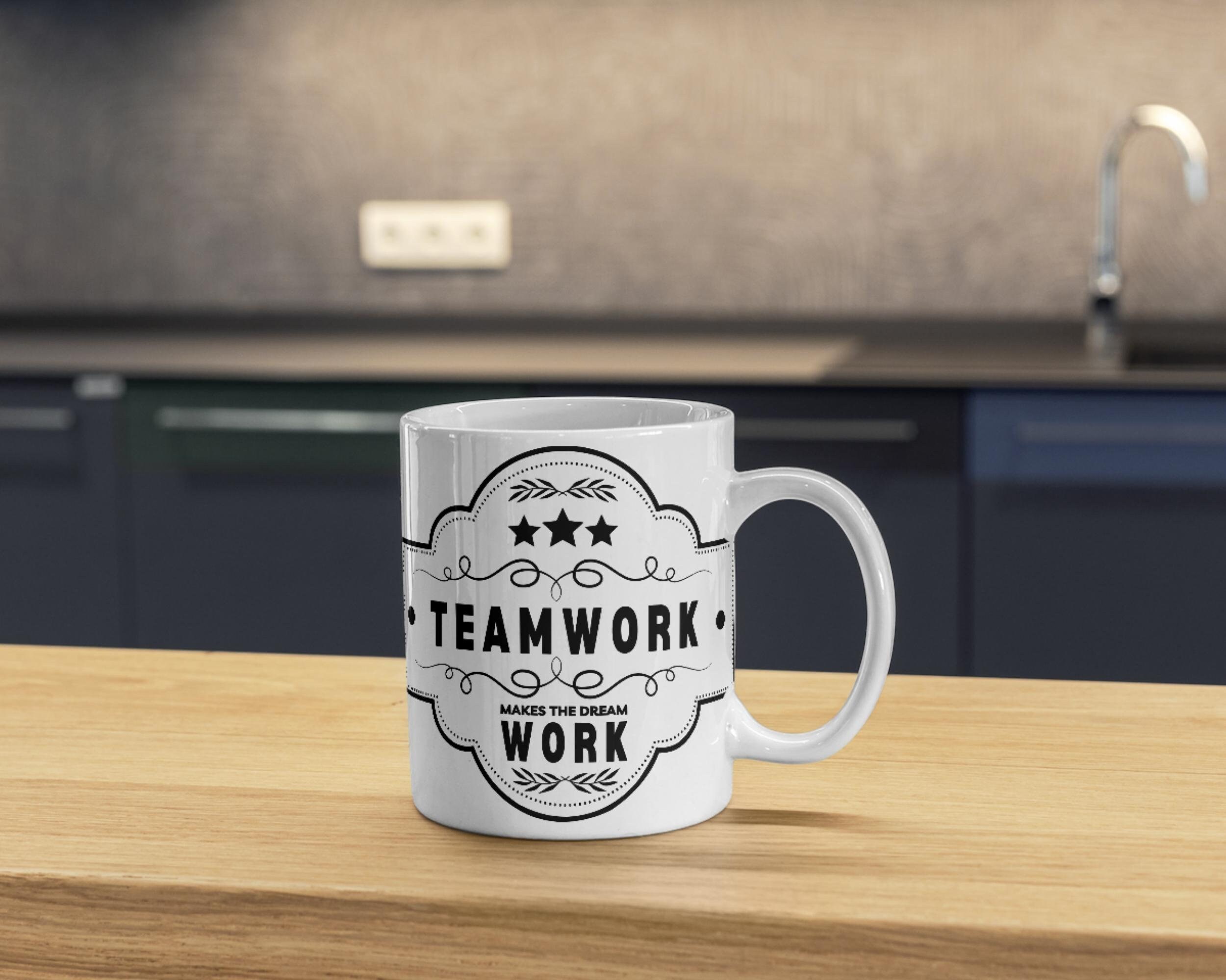 Teamwork SVG, Inspirational Typography Design, Cut File for Cricut ...