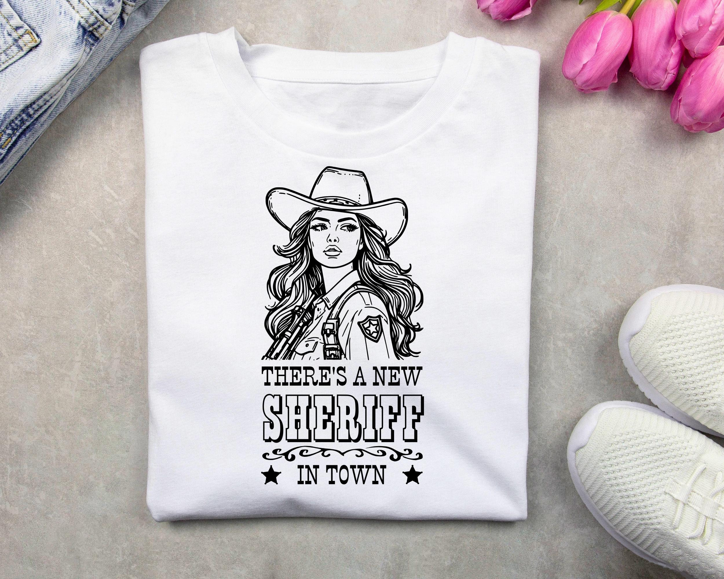 Empowering Female Sheriff SVG New Sheriff in Town Digital - Etsy