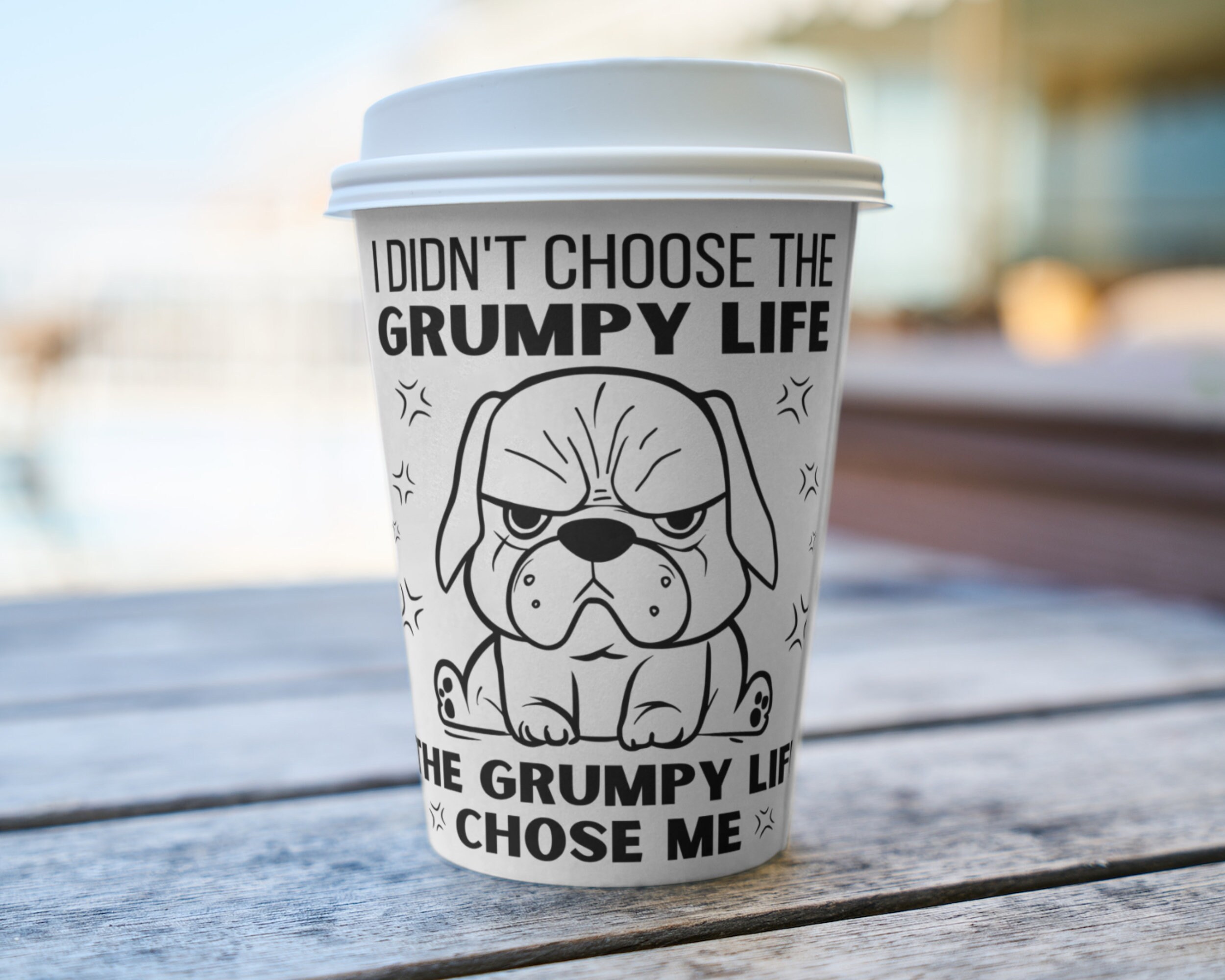 Grumpy Svg Design "i Didn't Choose the Grumpy Life, the Grumpy Life ...