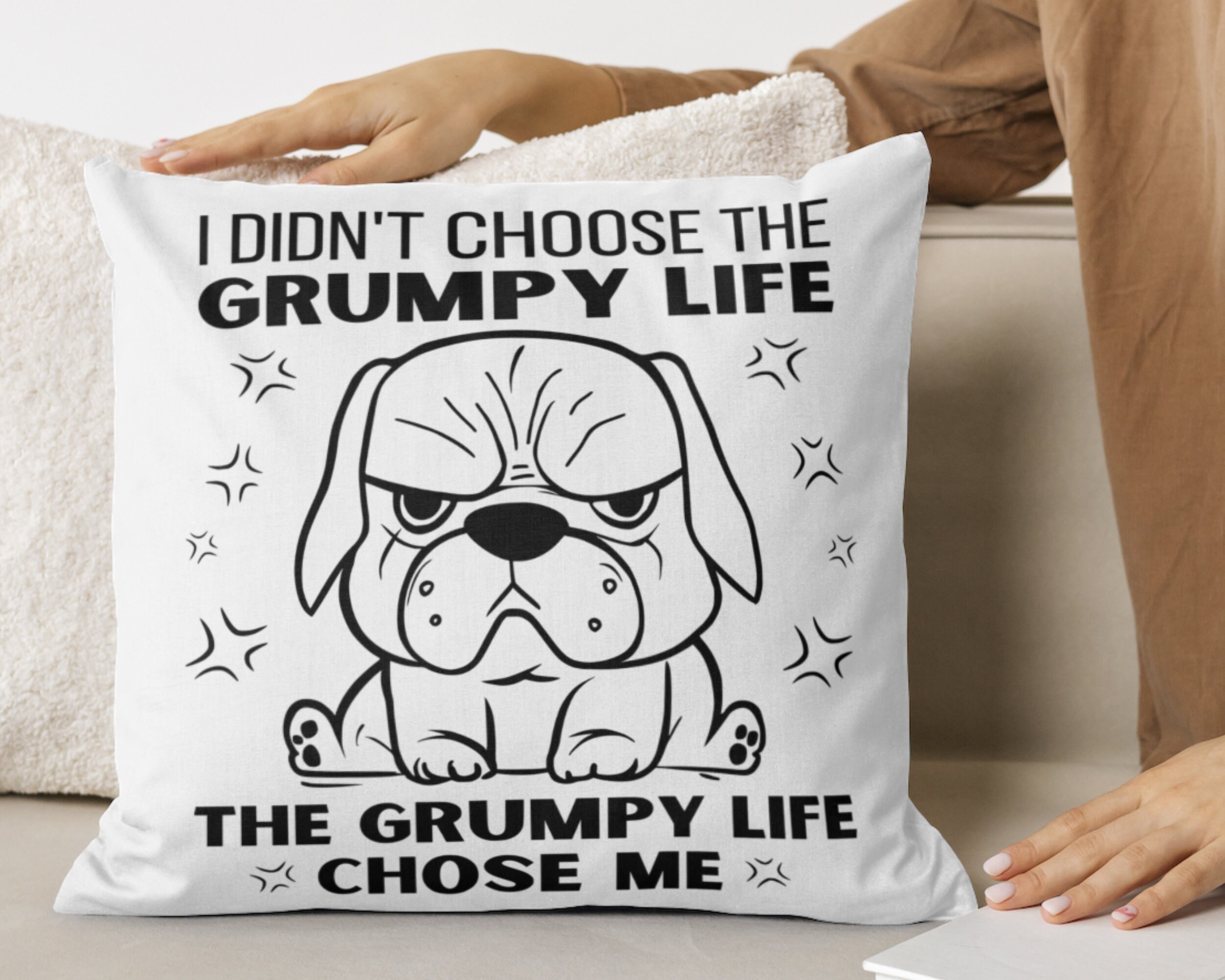 Grumpy Svg Design "i Didn't Choose the Grumpy Life, the Grumpy Life ...