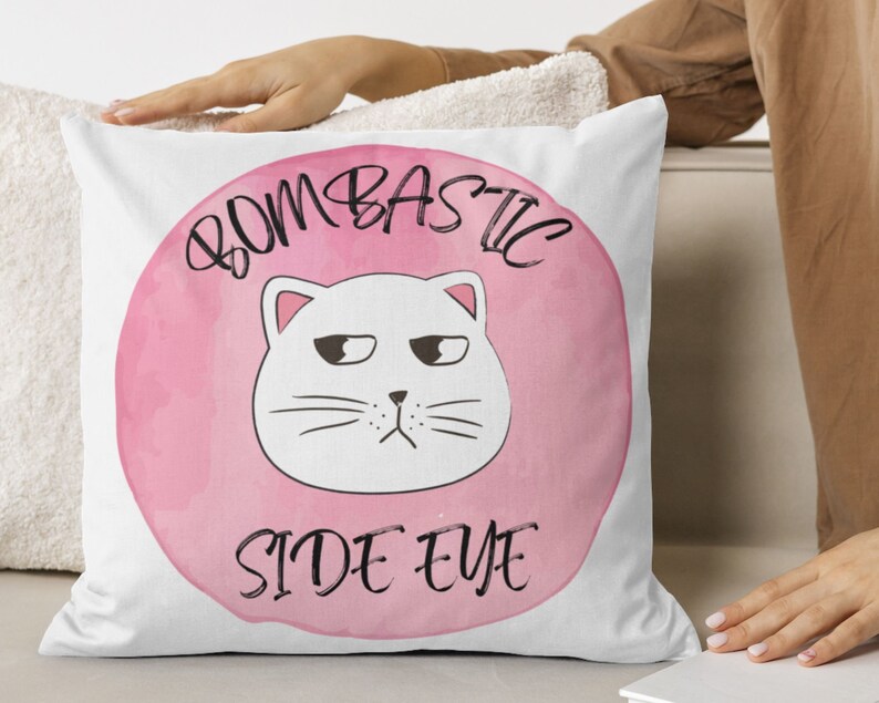 Bombastic Side Eye Design Png. Cat With Side Eye Sublimation Design ...