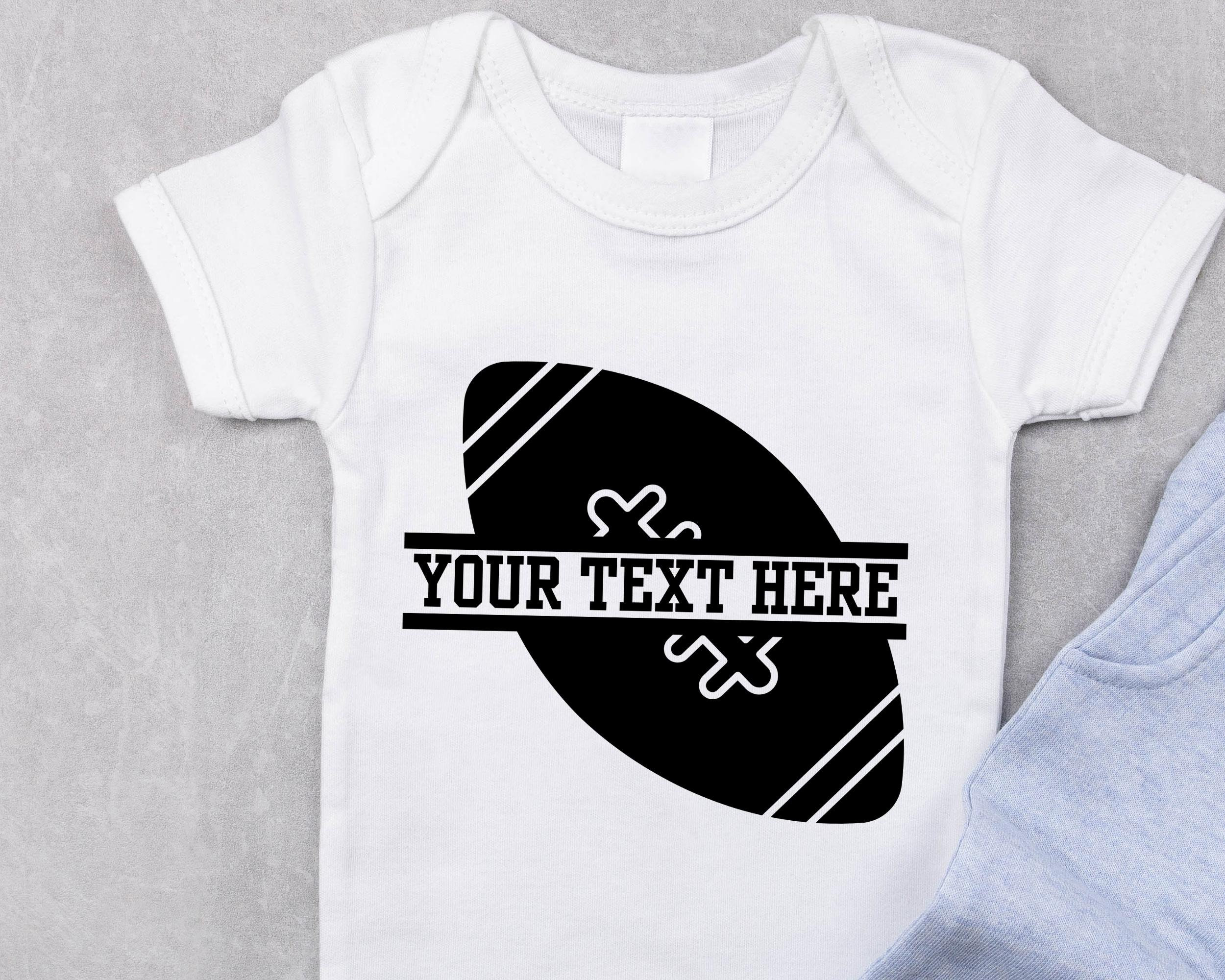 Football Split Design Svg Bundle, Set of 3 Colors, American Football ...