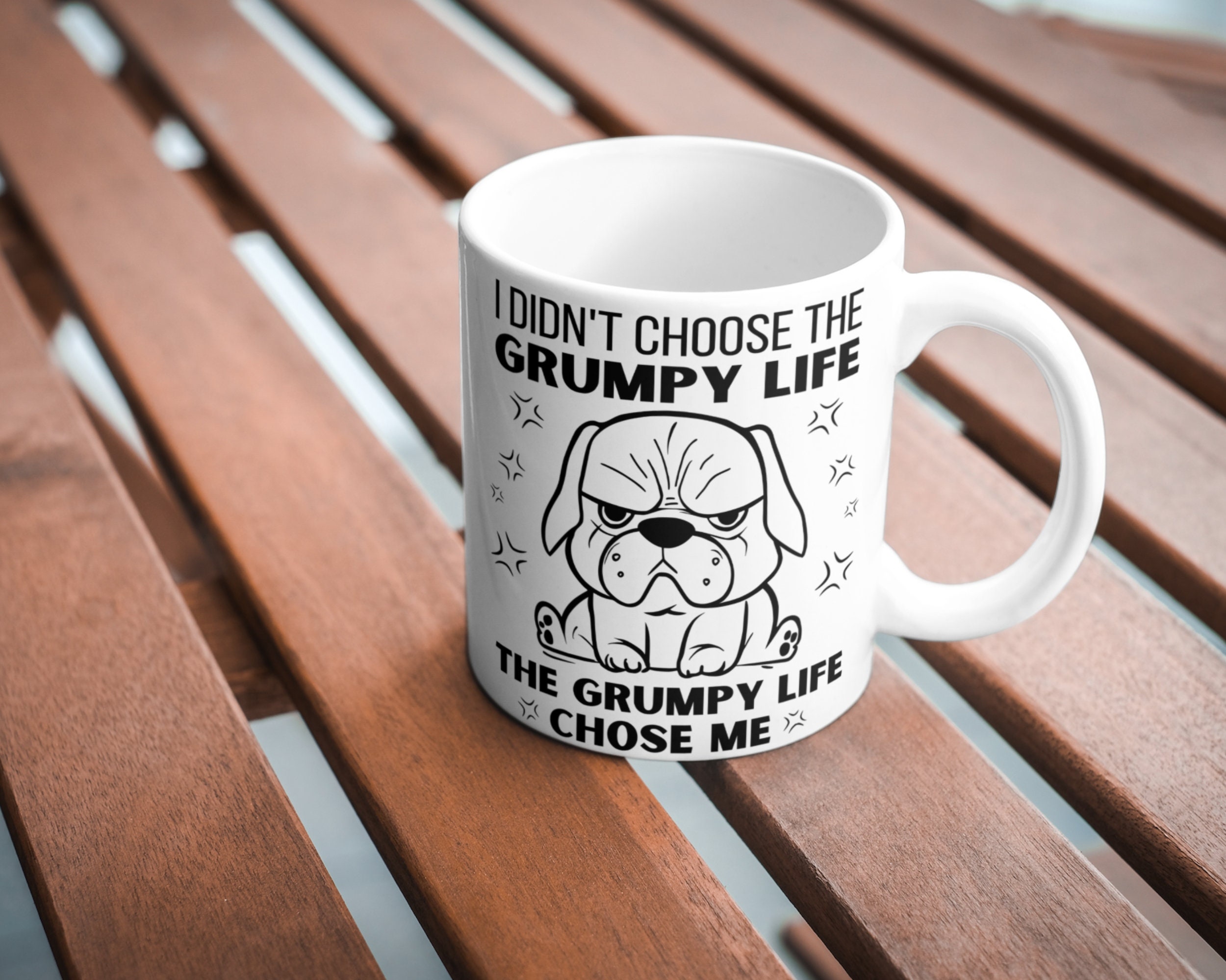 Grumpy Svg Design i Didn't Choose the Grumpy Life, the Grumpy Life ...