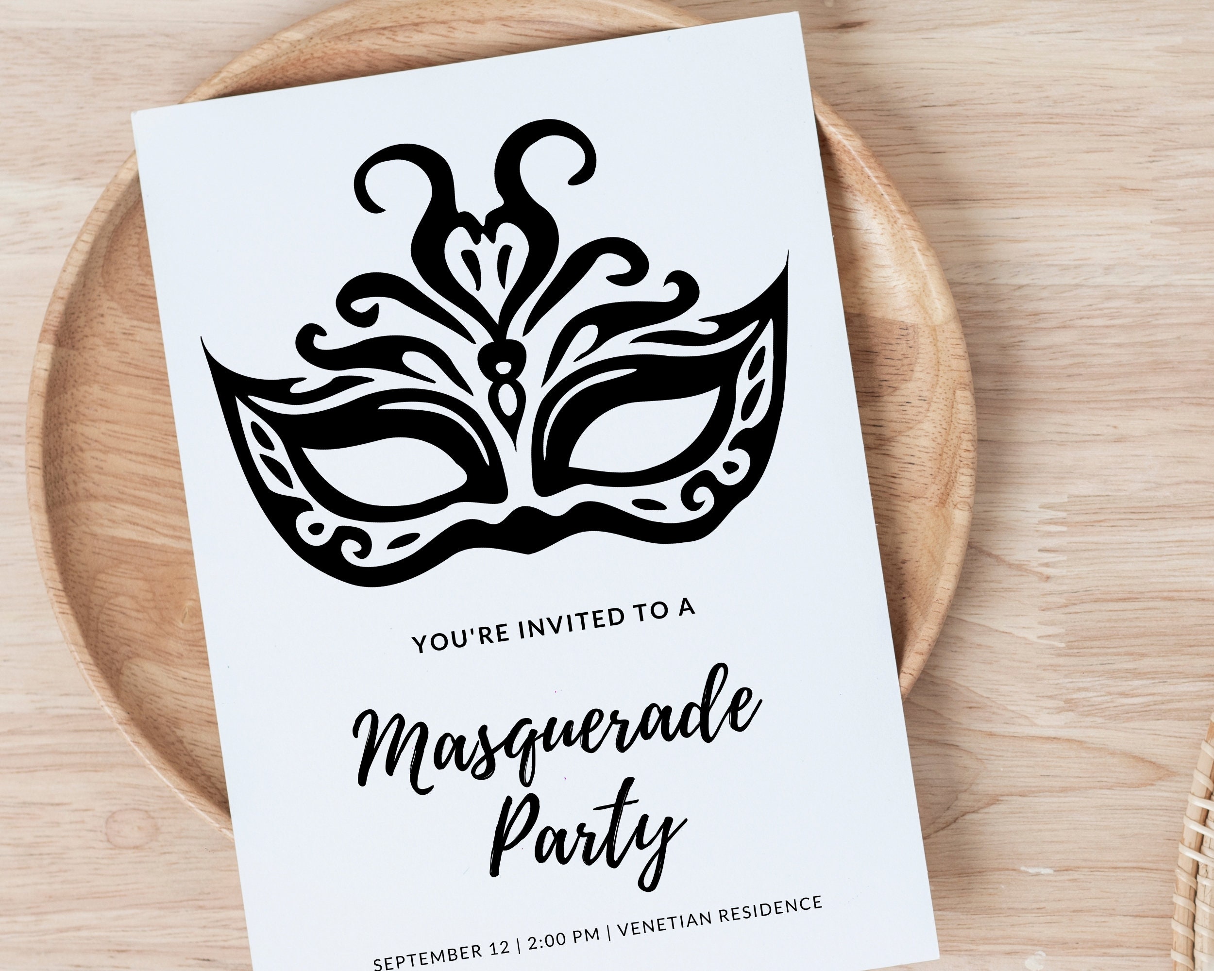 Masquerade Svg Mask Bundle, 4 Cut Files, Carnival Mask Designs, Direct ...