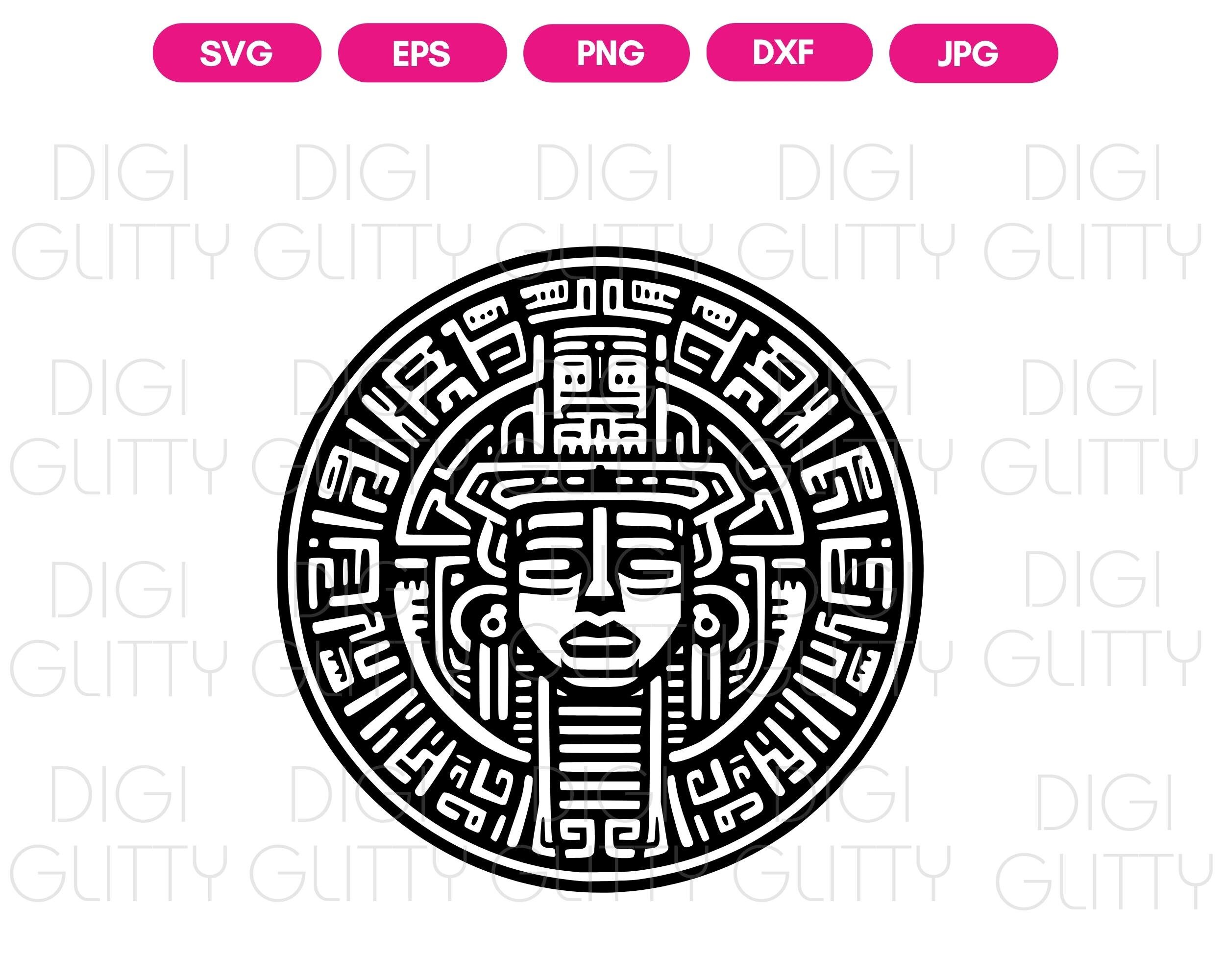 Aztec SVG Bundle, Set of 6 Southwestern Vectors, Cut Files for Cricut ...