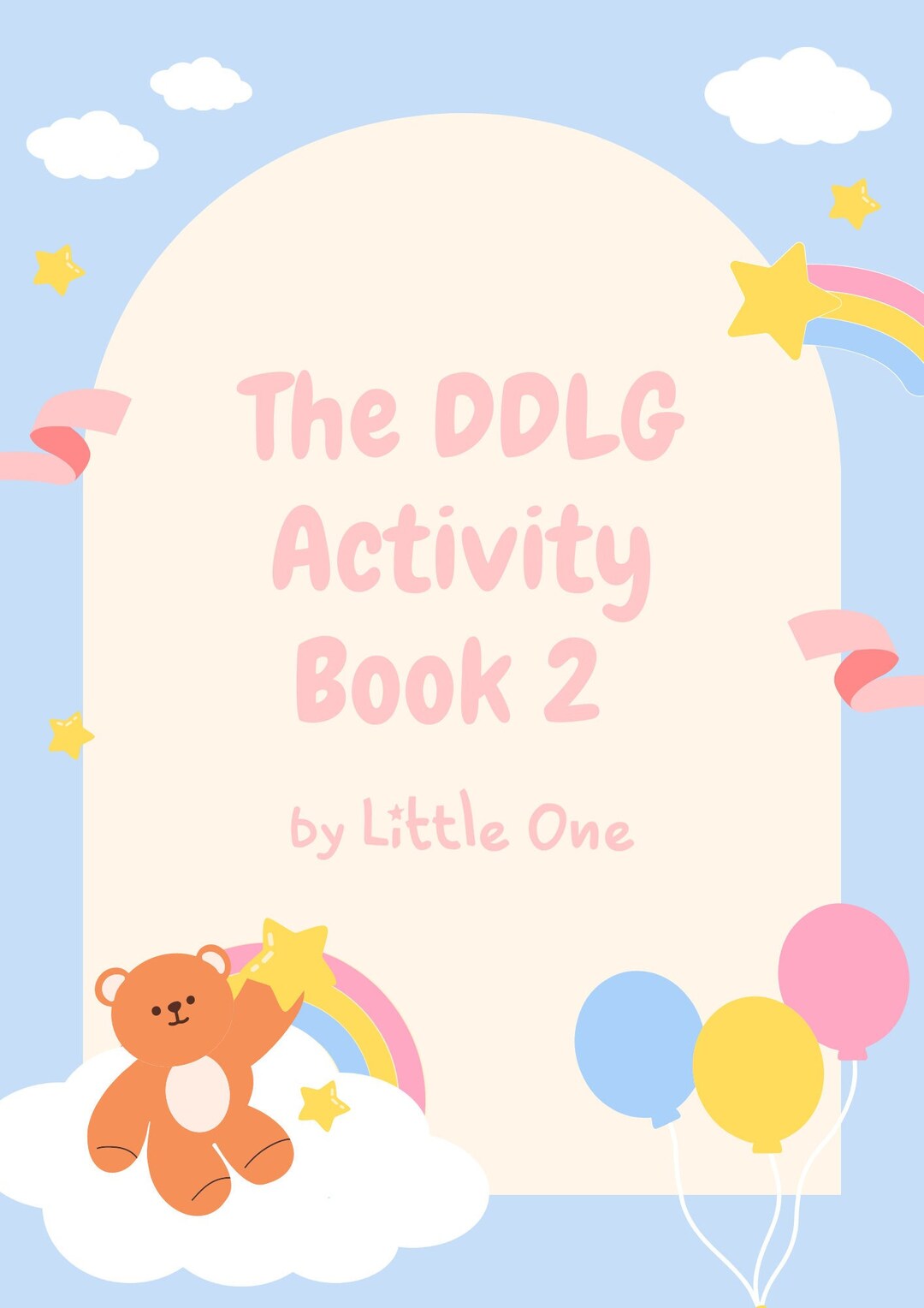 The DDLG Activity Book Two by Little One Littlespace CGL Activities ...