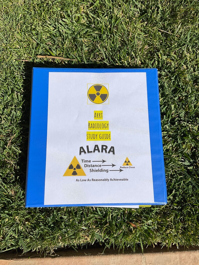 Radiology Technologist Study Guide Binder Complete ARRT - Etsy UK